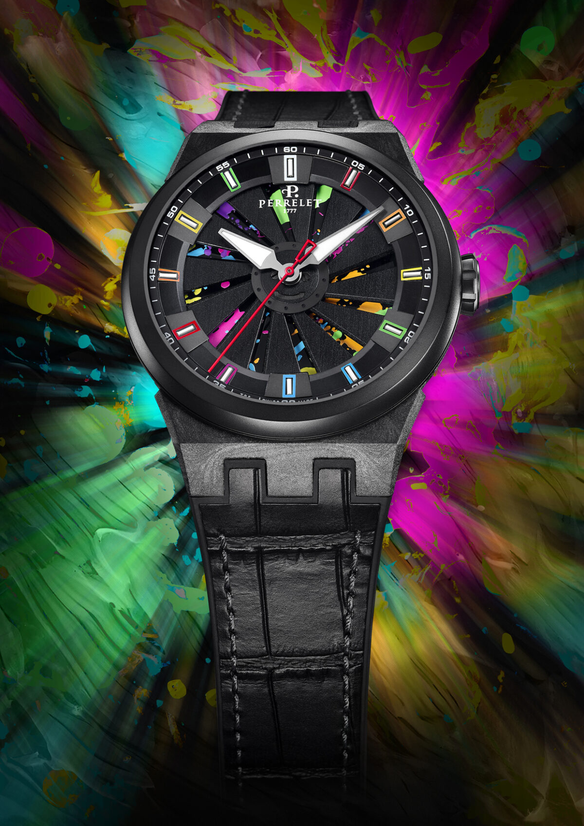 Perrelet Channels Jackson Pollock