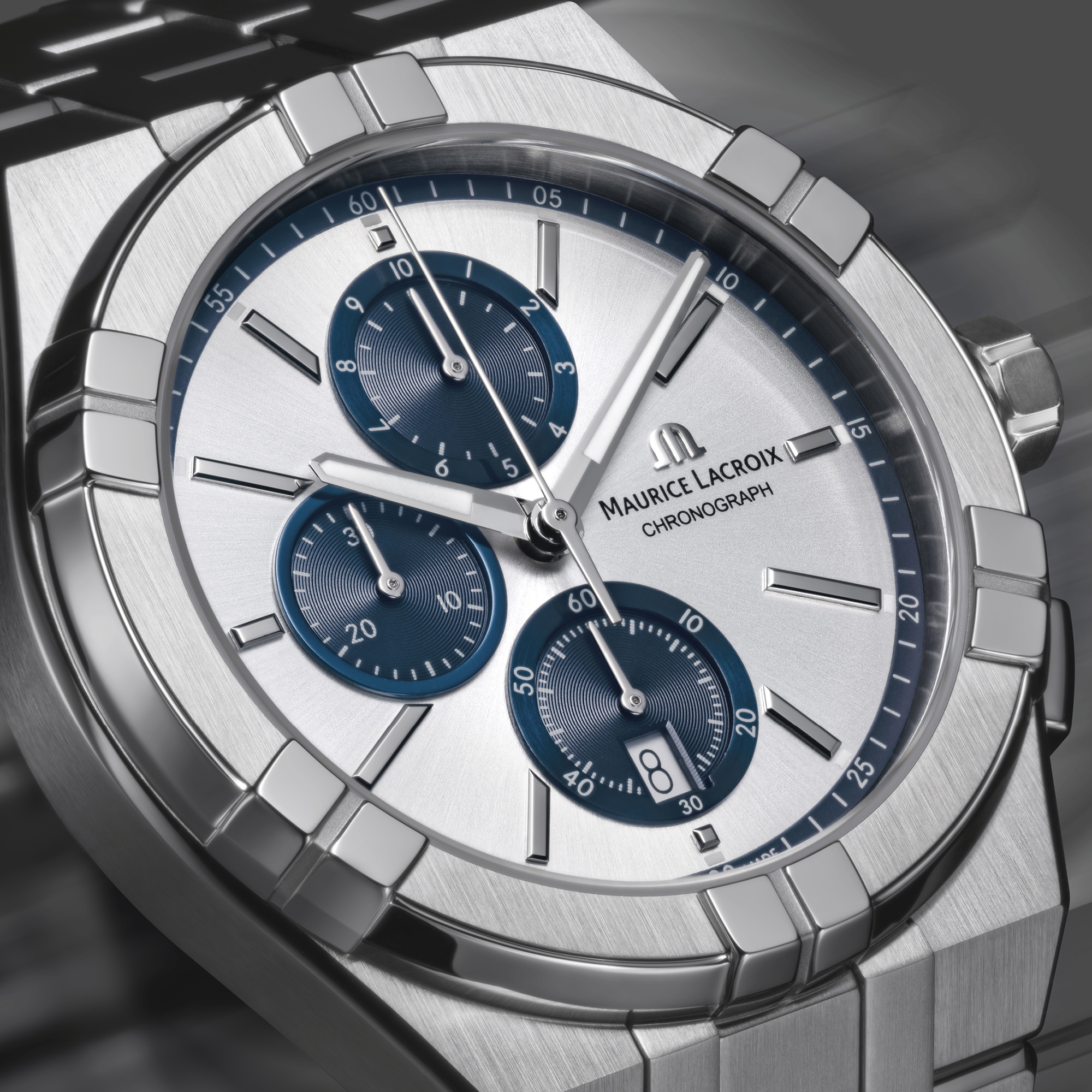 Maurice Lacroix Trims 2mm From Latest Aikon Chronograph