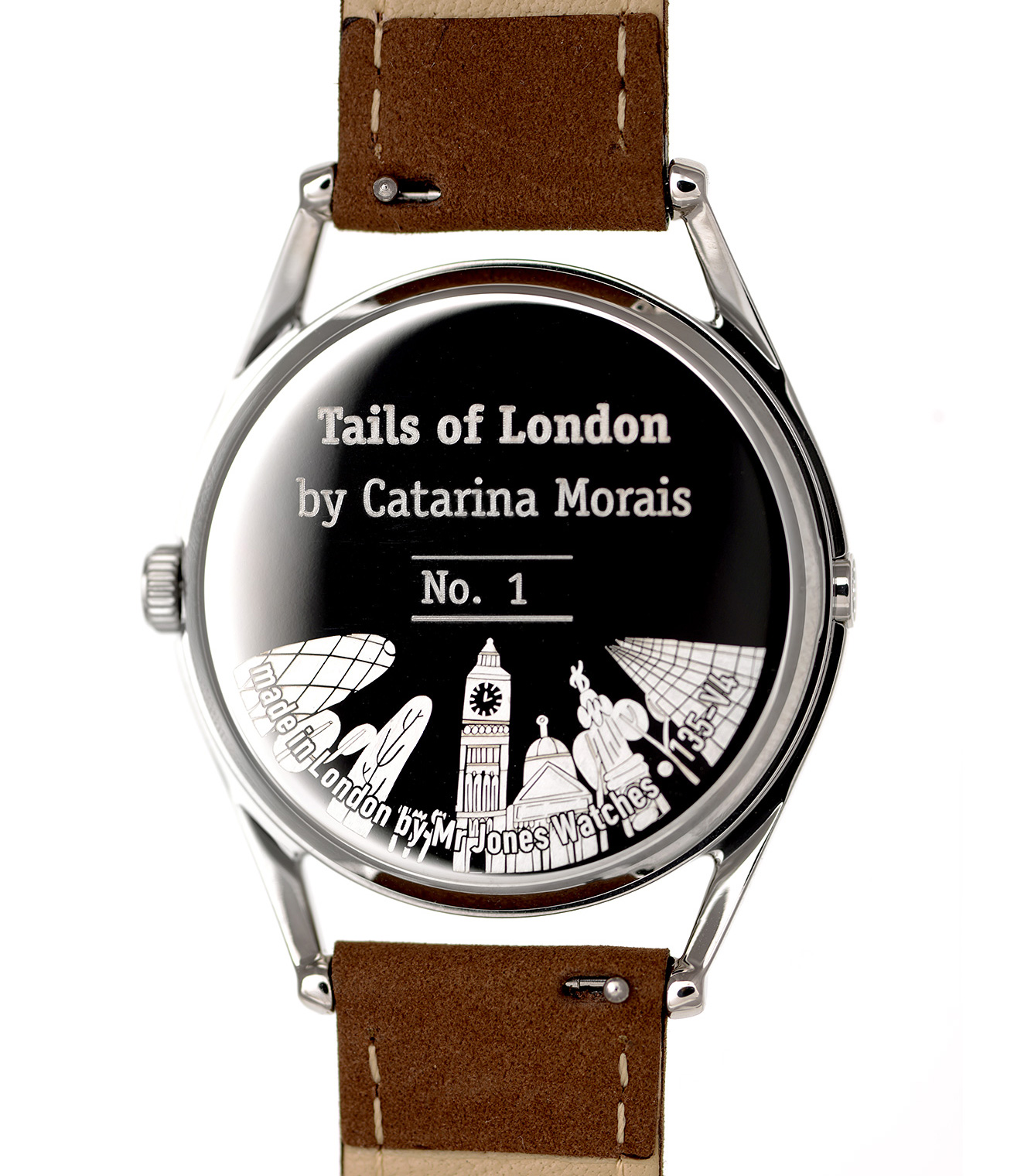 Mr Jones Watch Assembler Designs Whimsical Tails Of London Timepiece