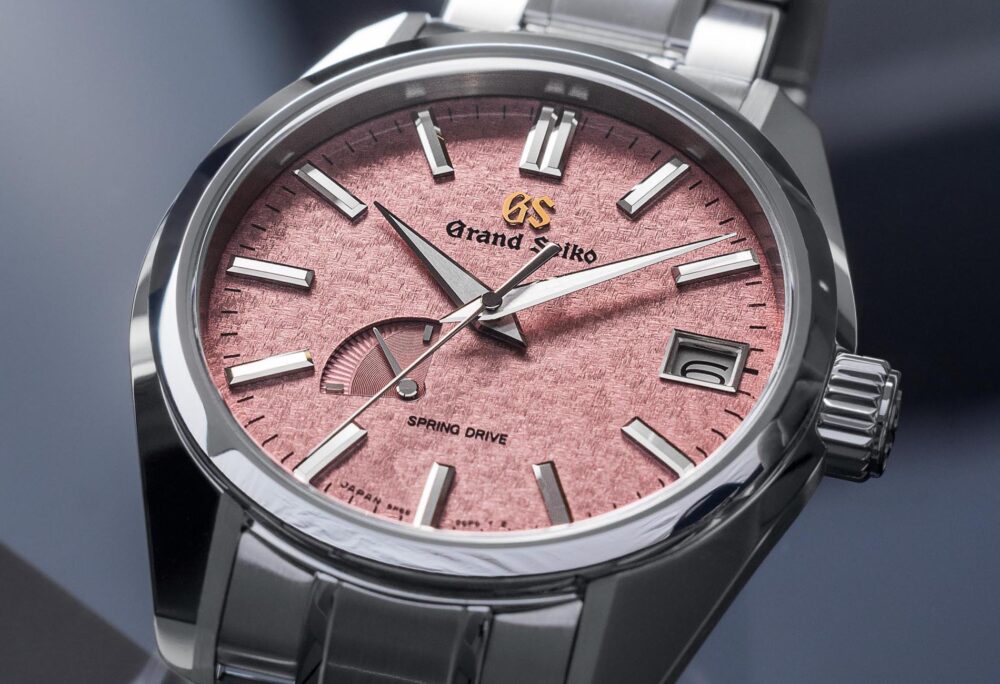 Grand Seiko Creates 44GS Watches In Shimmering Pink And Blue For ...