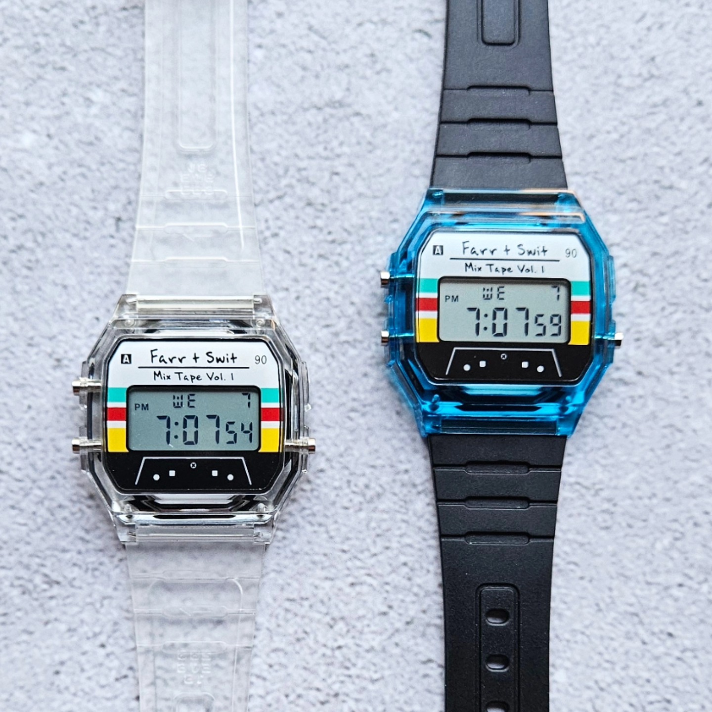 Relive The Joy Of A 1980s Mix Tape With Farr + Swit Watches