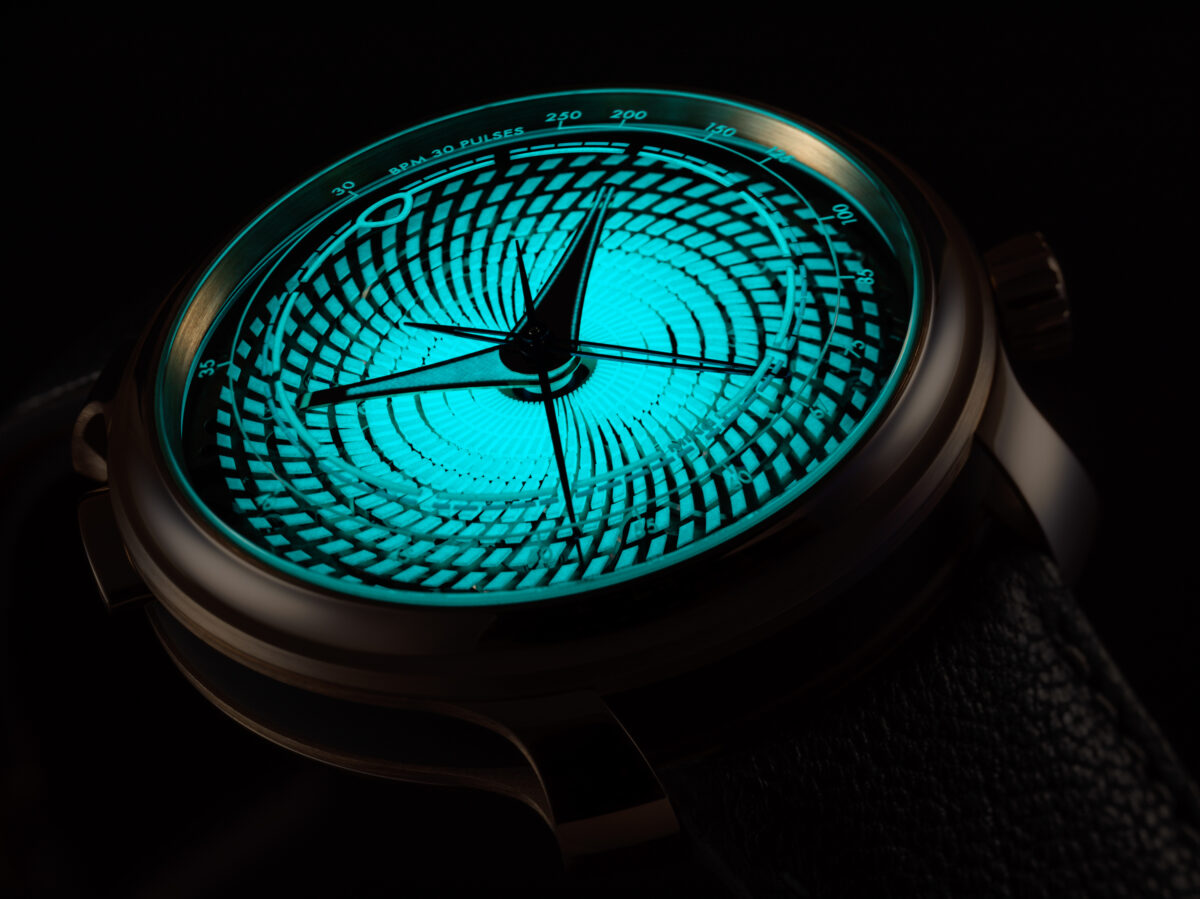 Hypnotic Spiralling Dial Of Lights Emerges From Ming Special Projects Cave