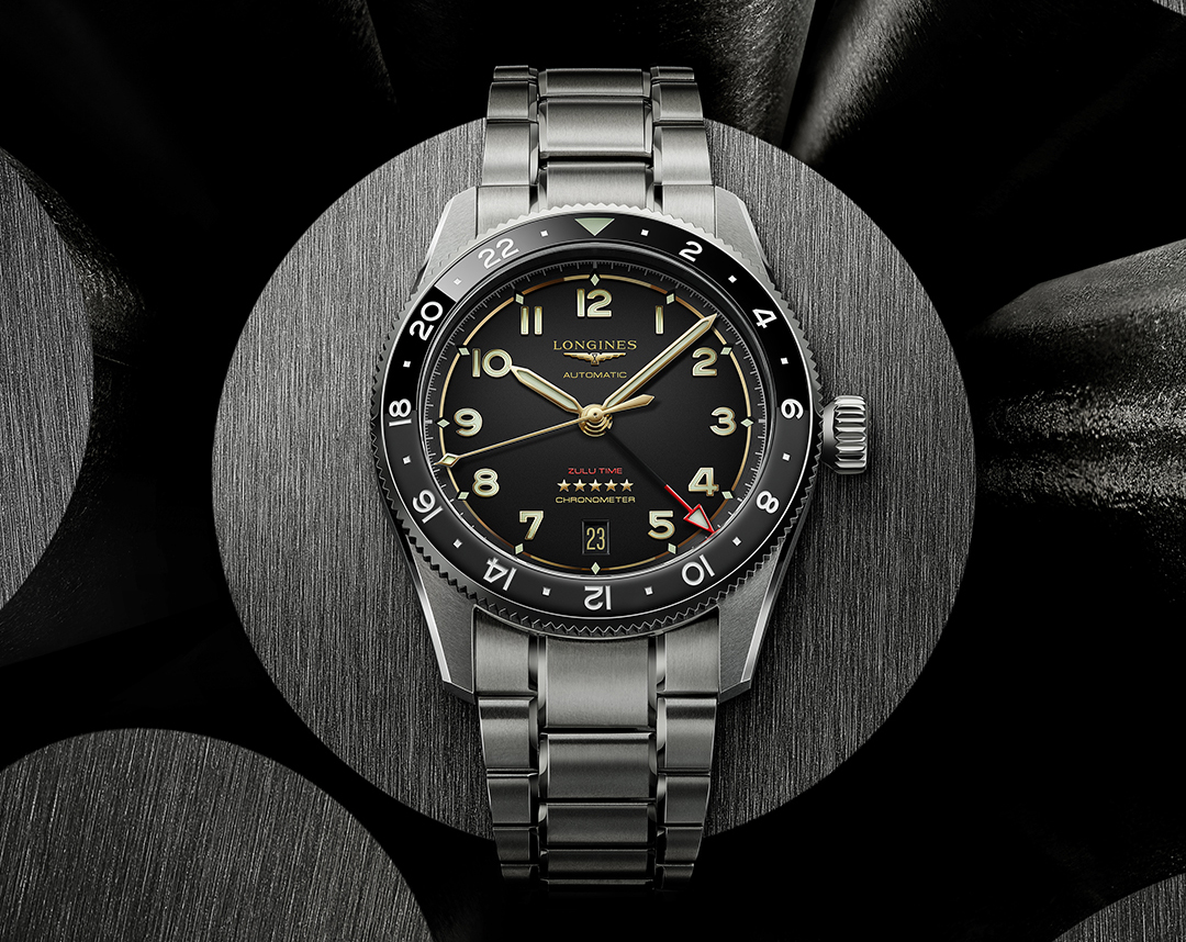 Longines Spirit Zulu Time Gets Titanium Case