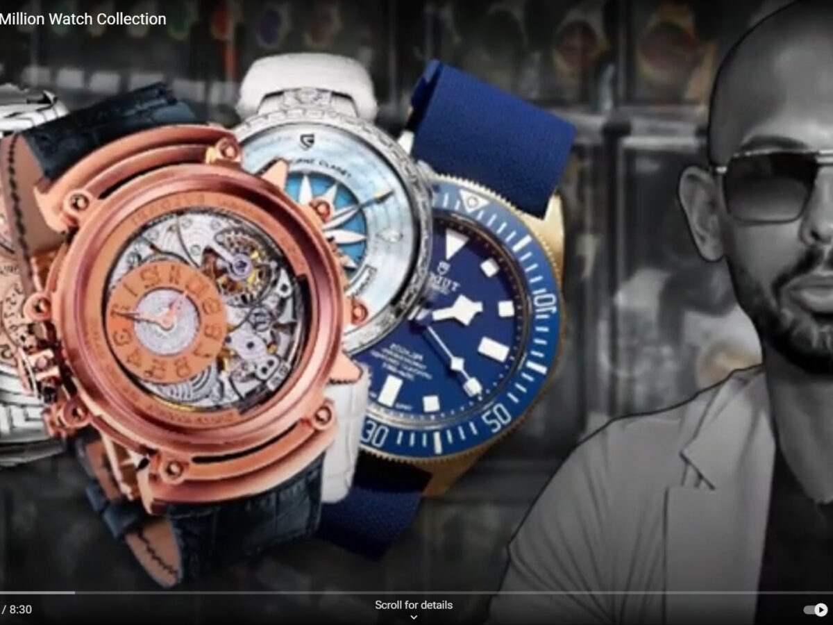 Police Seize Andrew Tate Watch Collection