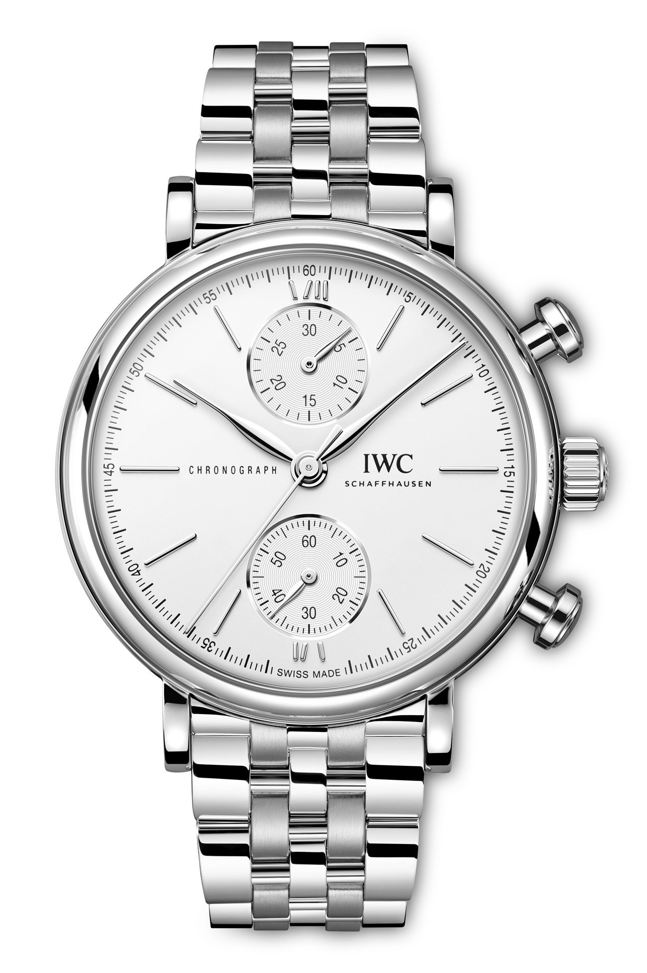 IWC Creates Crossover Portofino Chronograph With Integrated Steel Bracelet