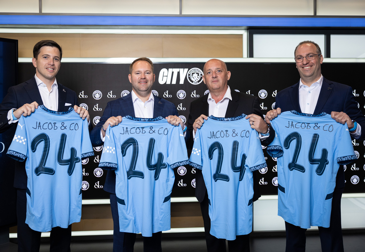 Jacob & Co. Kicks Off Partnership With Manchester City
