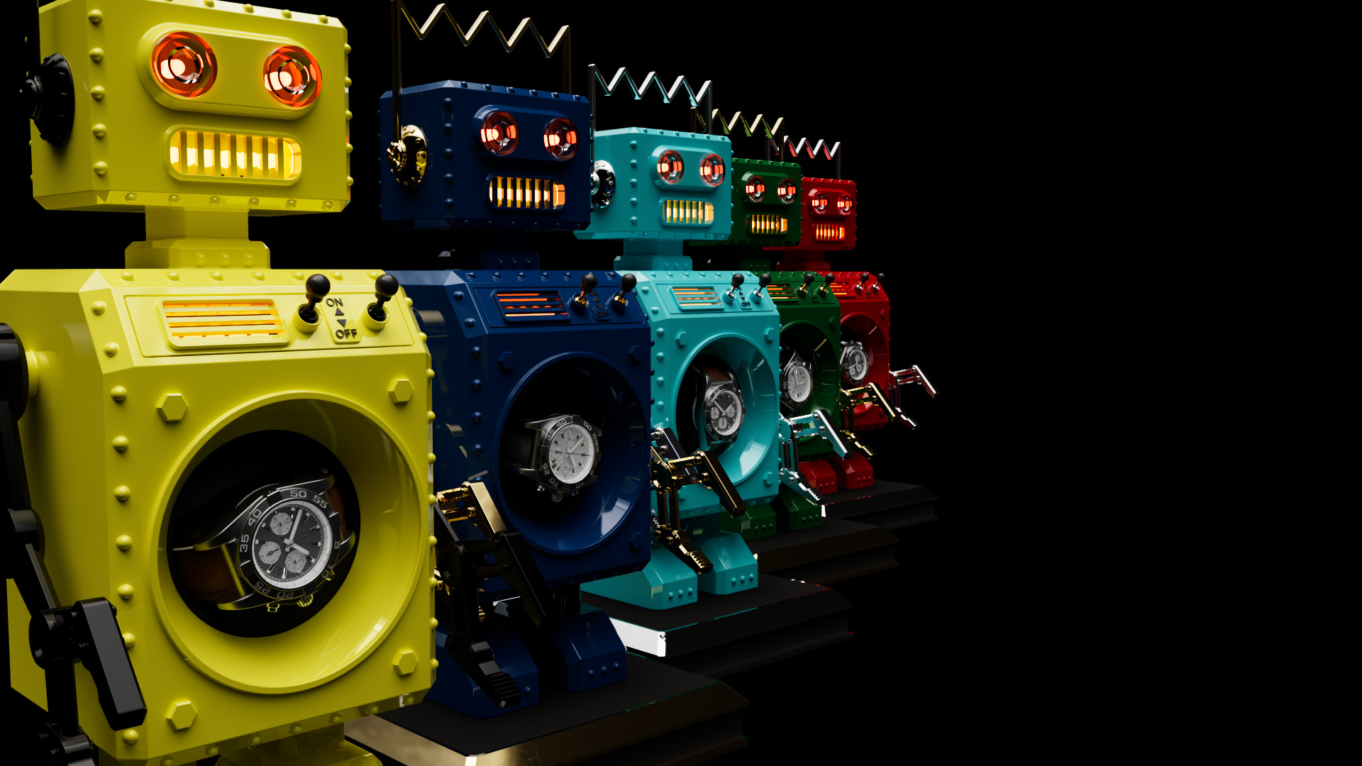 Retro-Bots Set For London Invasion At WatchPro Salon