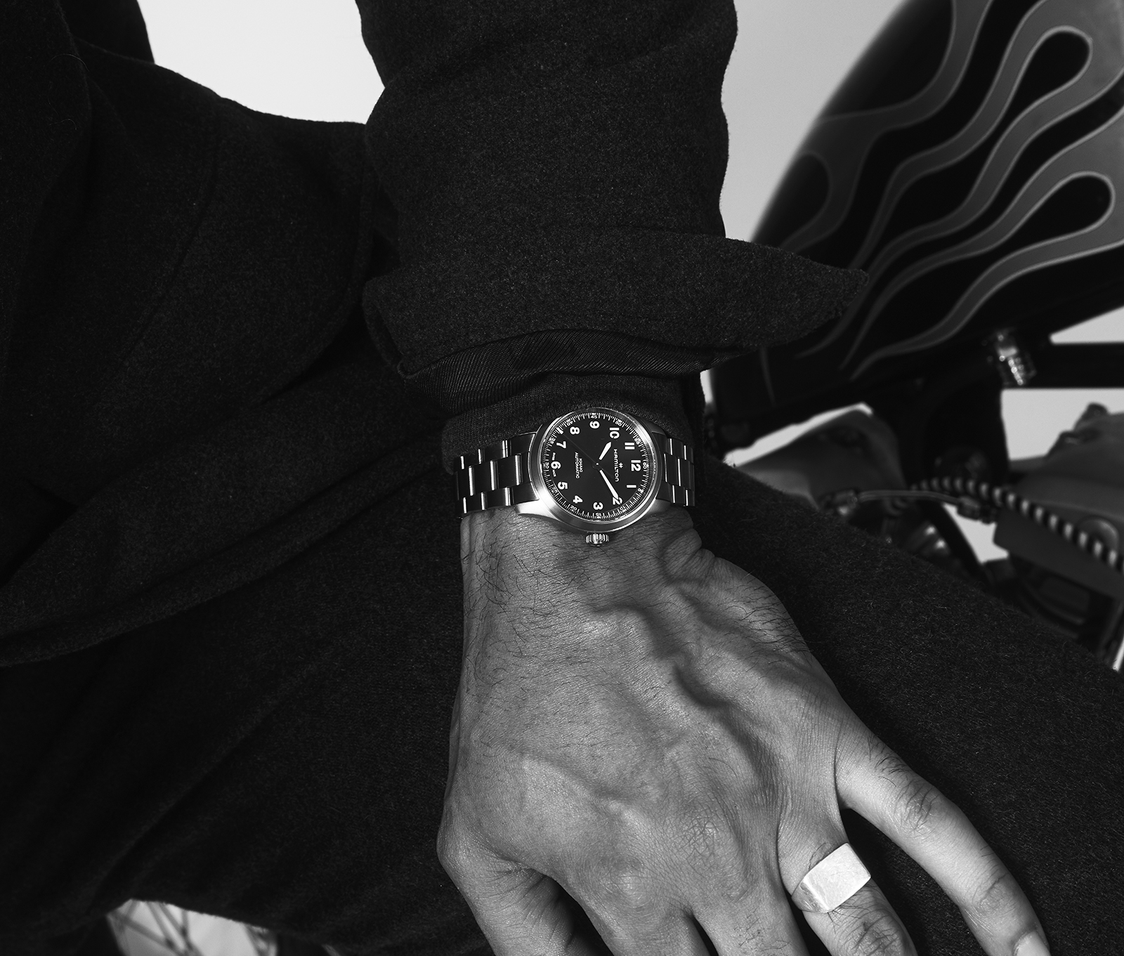 Hamilton Makes Khaki Field With Engineered Garments