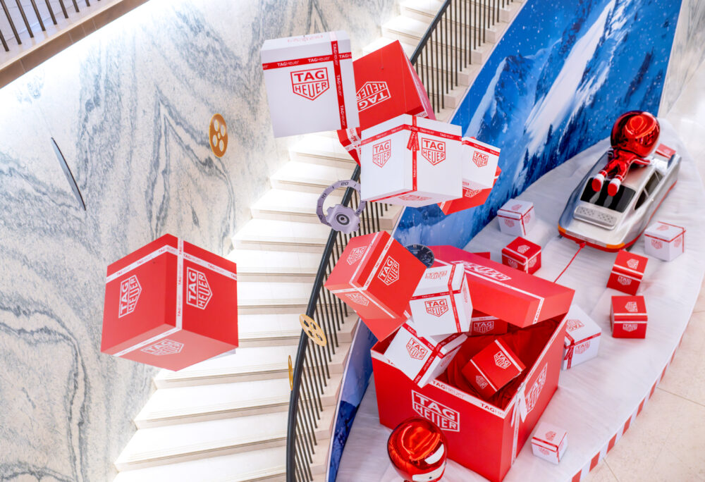 TAG Heuer Takes Over Harrods Watch Room With Holiday Season Promotion