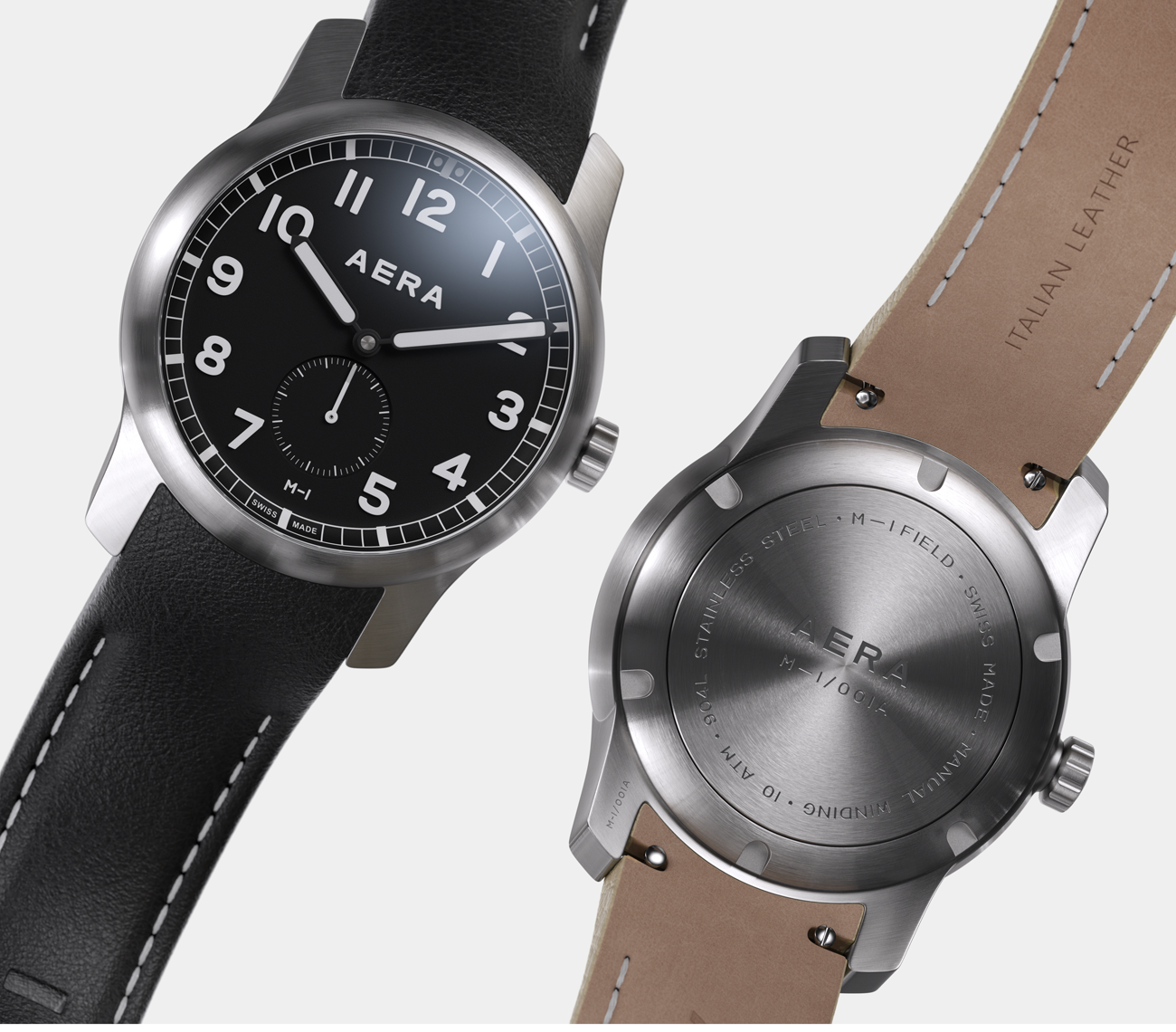 Aera Keeps It Simple With First Manually-wound Field Watches
