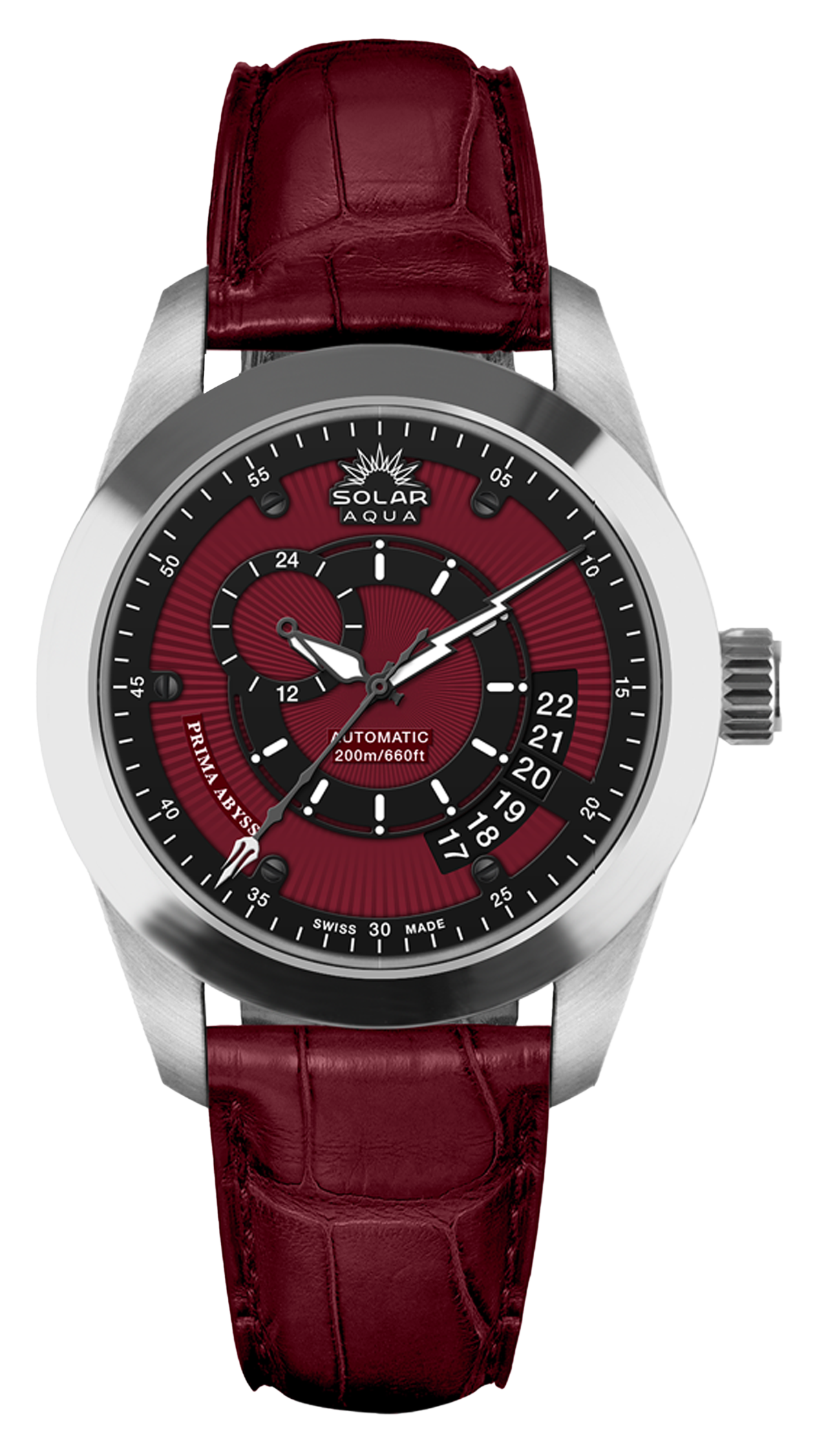 Solar Aqua Channels Zeus In Range Of Dual Time Automatics