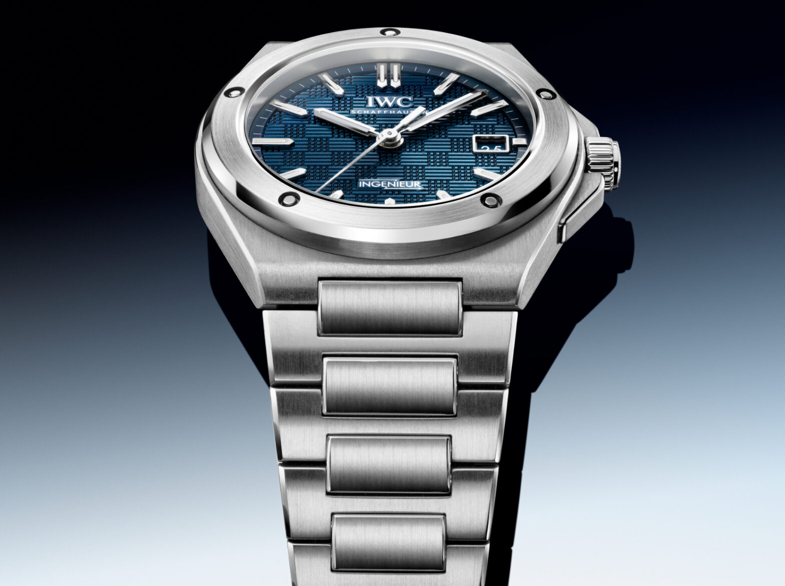 IWC Ingenieur Gets A Striking Blue Dial