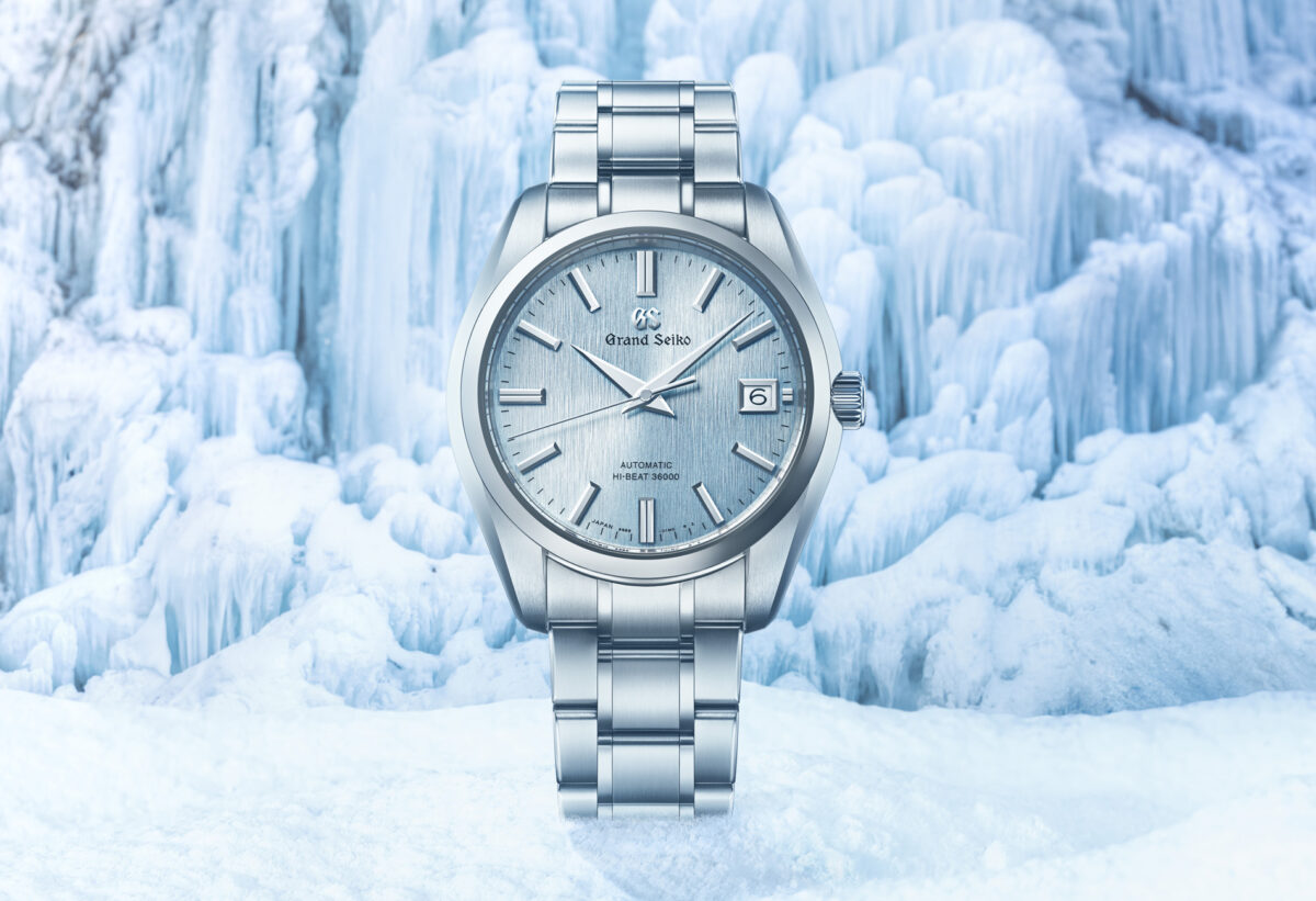 Frozen Waterfalls Inspire Grand Seiko's First Watch For 2025