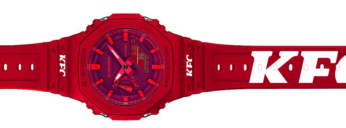 G-Shock Serves-up Finger Lickin' Good Christmas Treat With KFC
