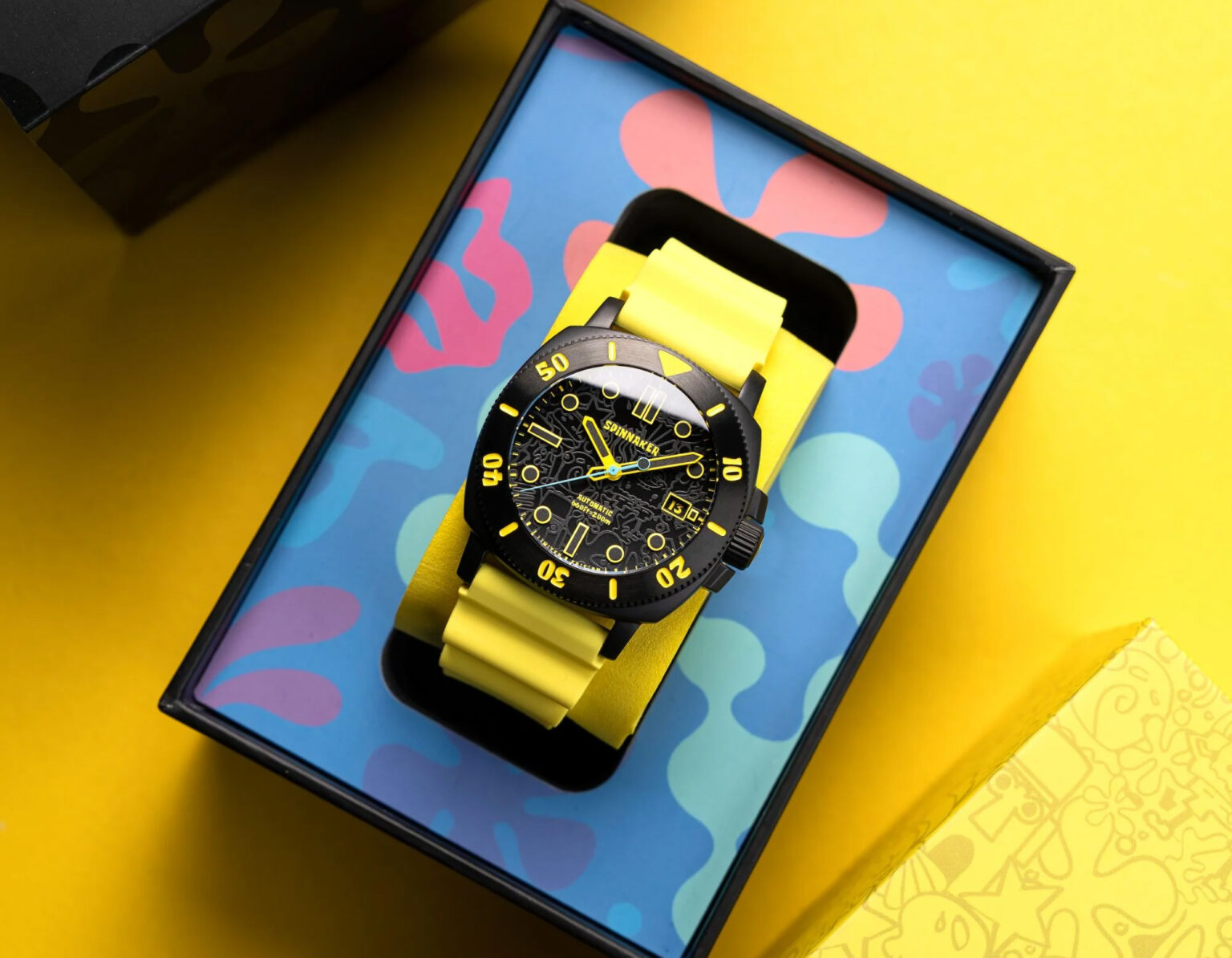 SpongeBob Squarepants Lives In A Diver's Watch Under The Sea