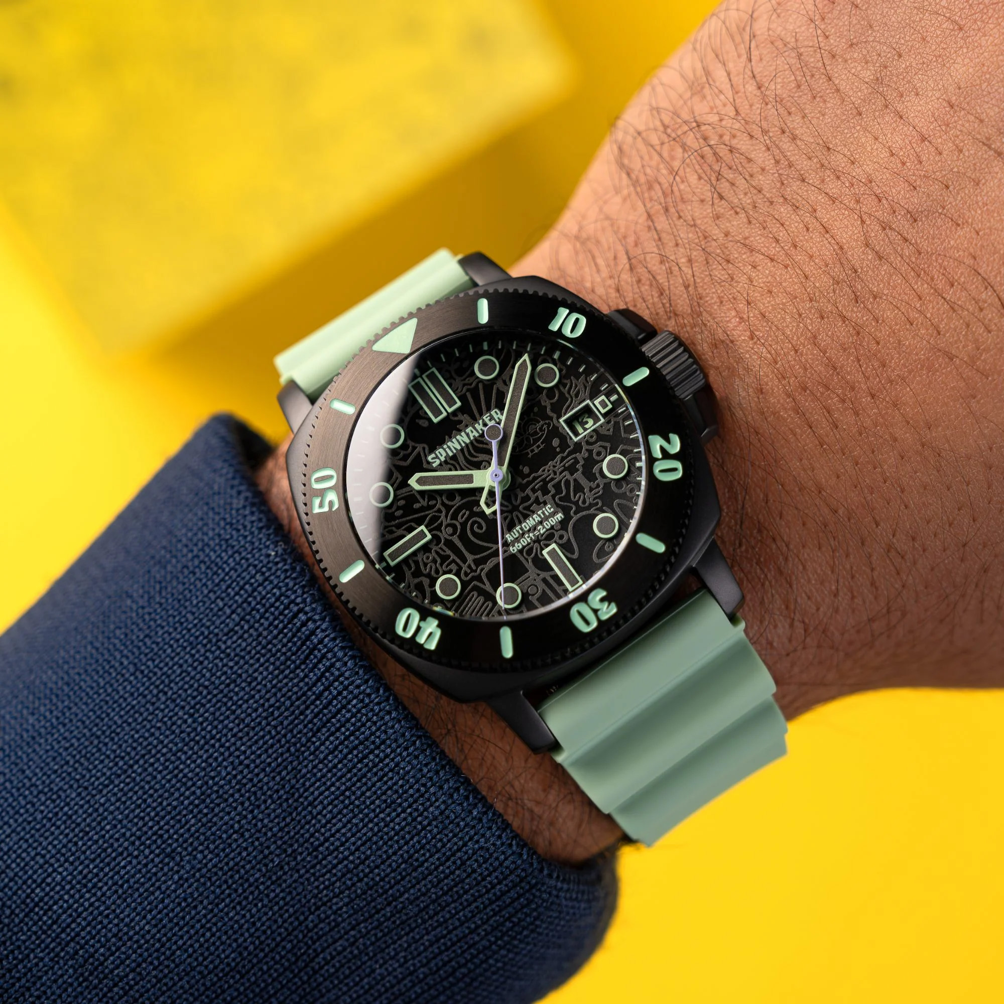 SpongeBob Squarepants Lives In A Diver's Watch Under The Sea