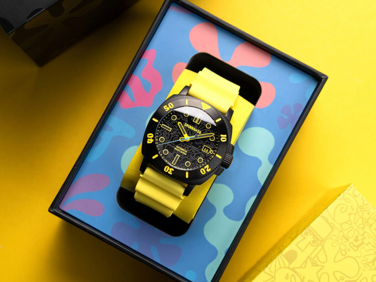 SpongeBob Squarepants Lives In A Diver's Watch Under The Sea