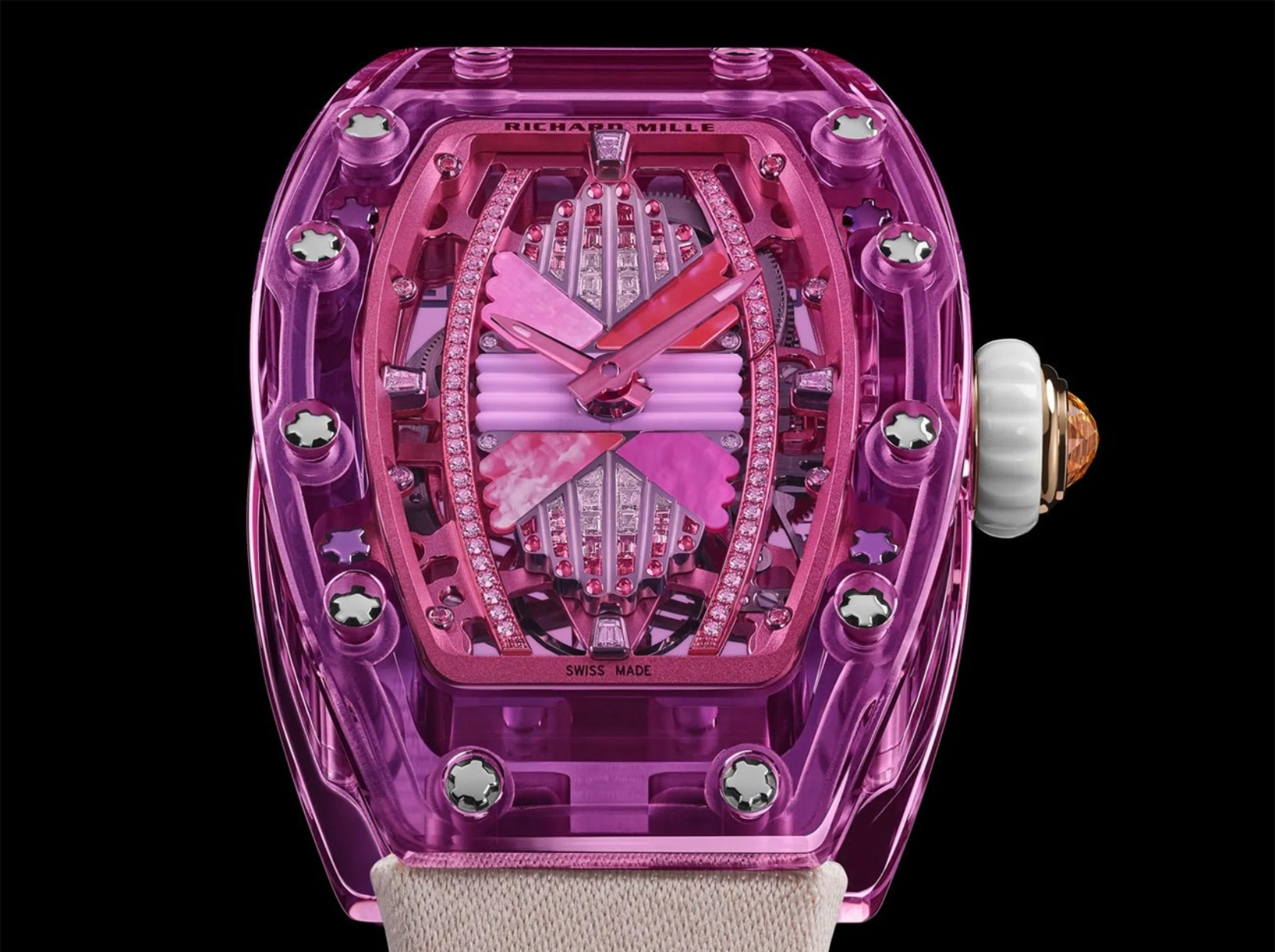 Richard Mille Releases RM 07-02 Automatic Sapphire Collection