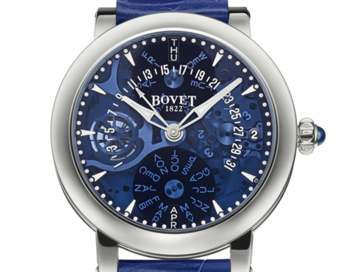 Récital 21: Bovet’s Masterpiece Reimagined With Sapphire Dials