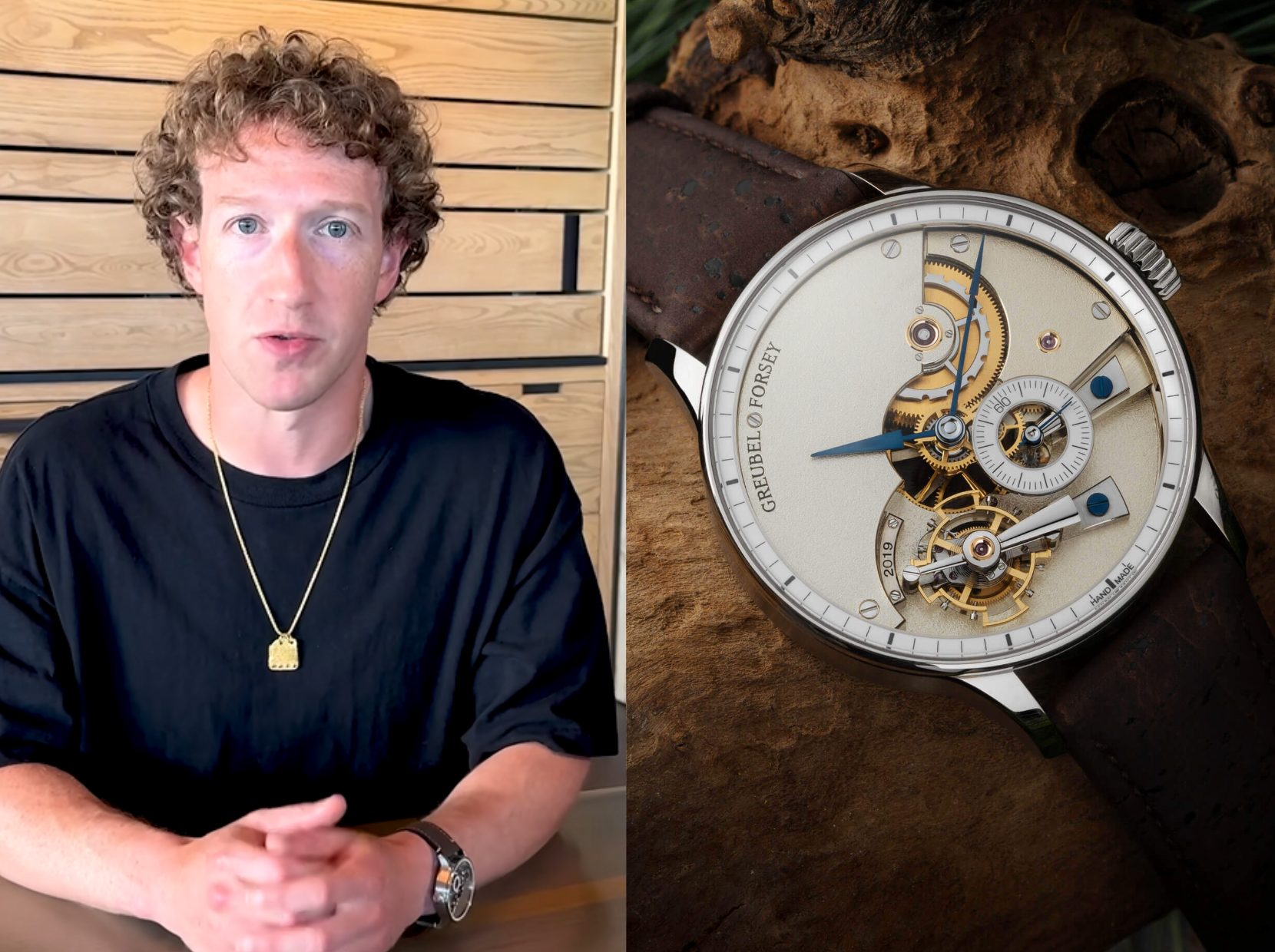 Mark Zuckerberg Wears $900,000 Greubel Forsey Watch