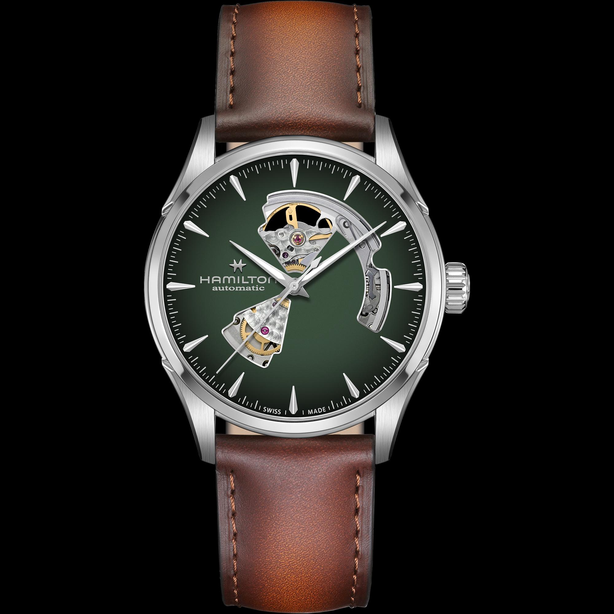 Hamilton Expands Jazzmaster Open Heart Collection