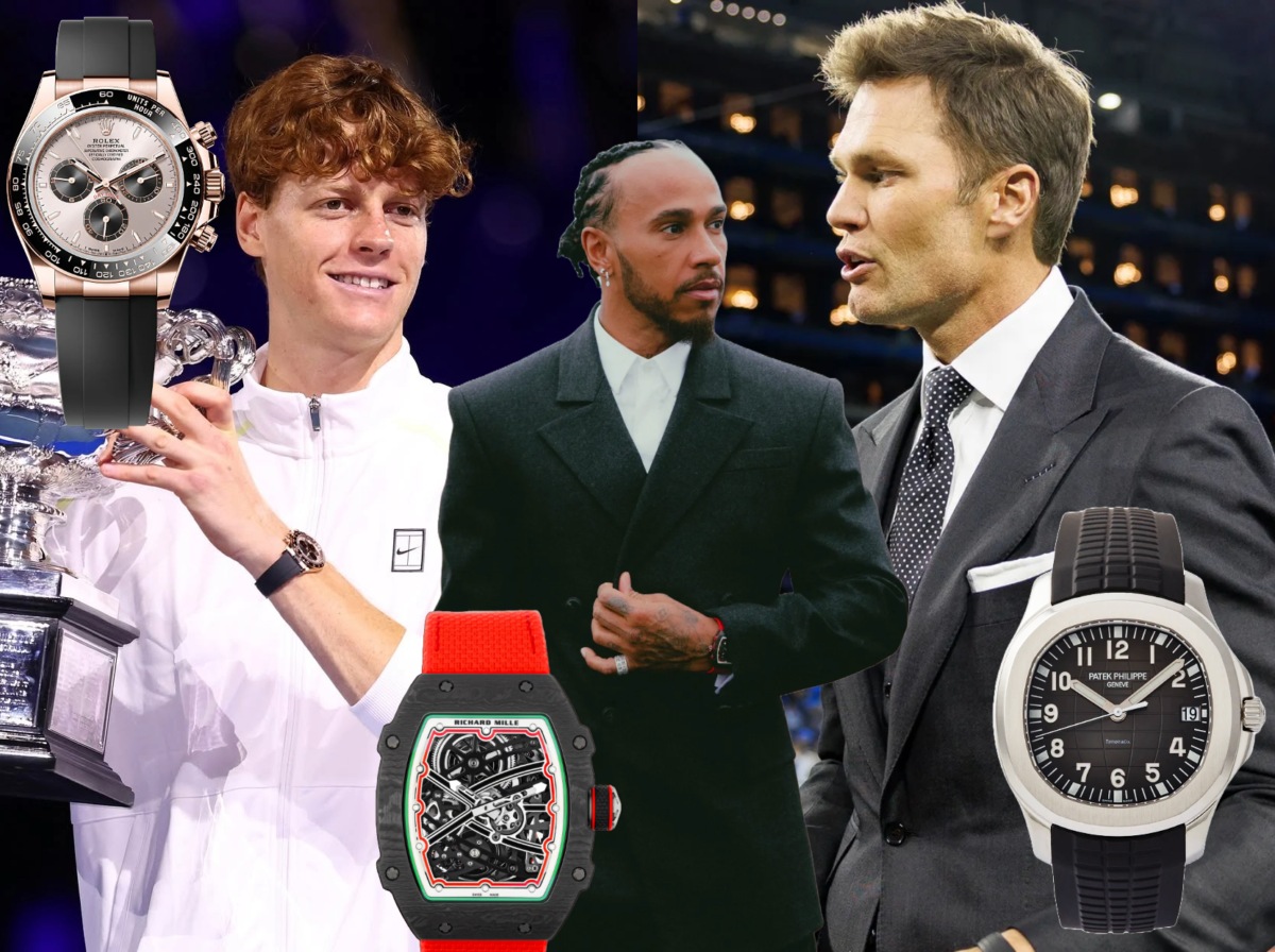 WATCH FACES: Tom Brady, Jannik Sinner, Jonathan Bailey And More