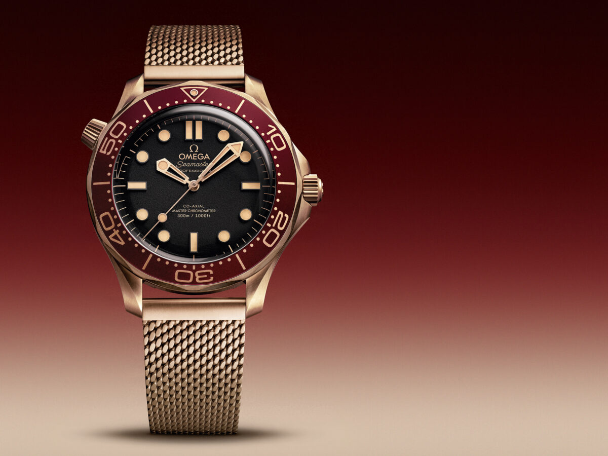 Omega Returns To Bronze And Burgundy For First Seamaster Of 2025