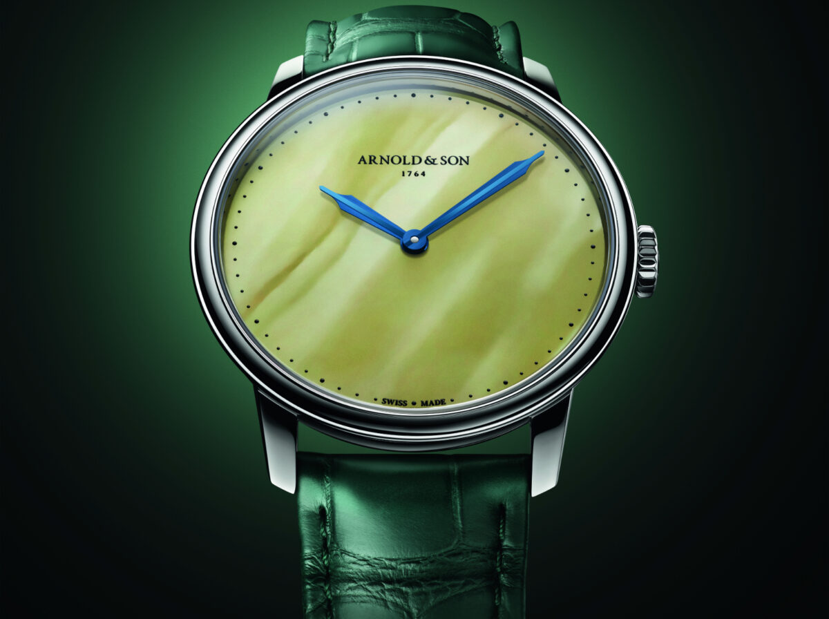 Arnold & Son Creates New Timepiece With Ancient Amber Fossil