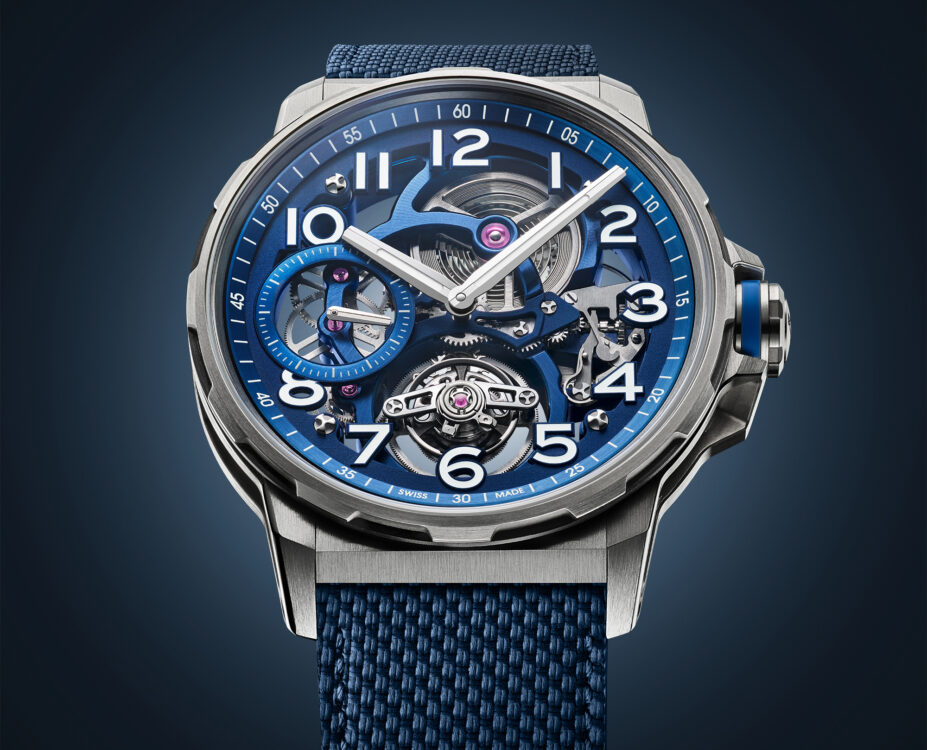 Angelus Works With Titanium And Carbon In Open-worked Flying Tourbillon ...