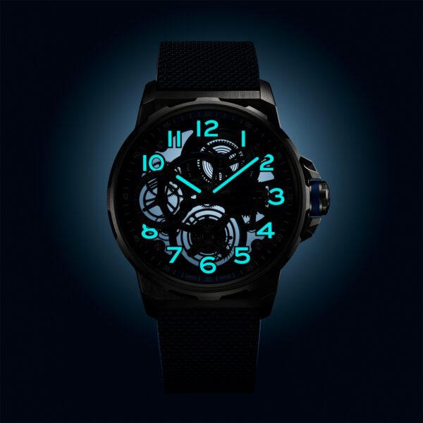 Angelus Works With Titanium And Carbon In Open-worked Flying Tourbillon ...