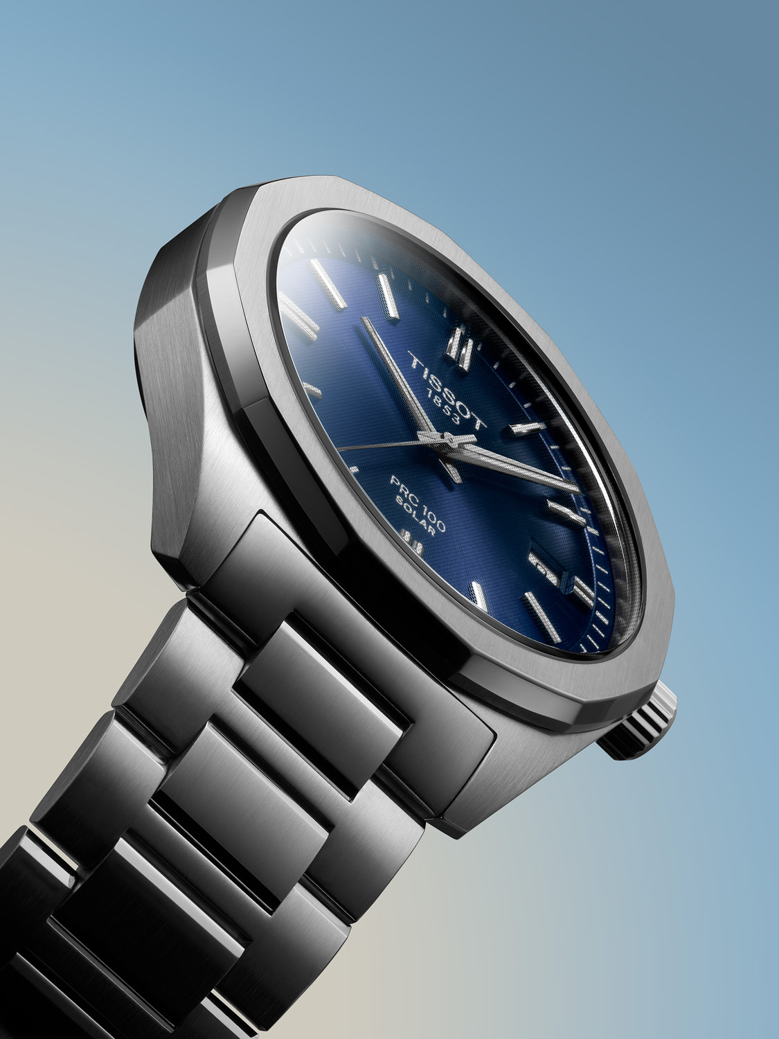 Sun Rises Over Solar-charged Tissot PRC 100 Revival