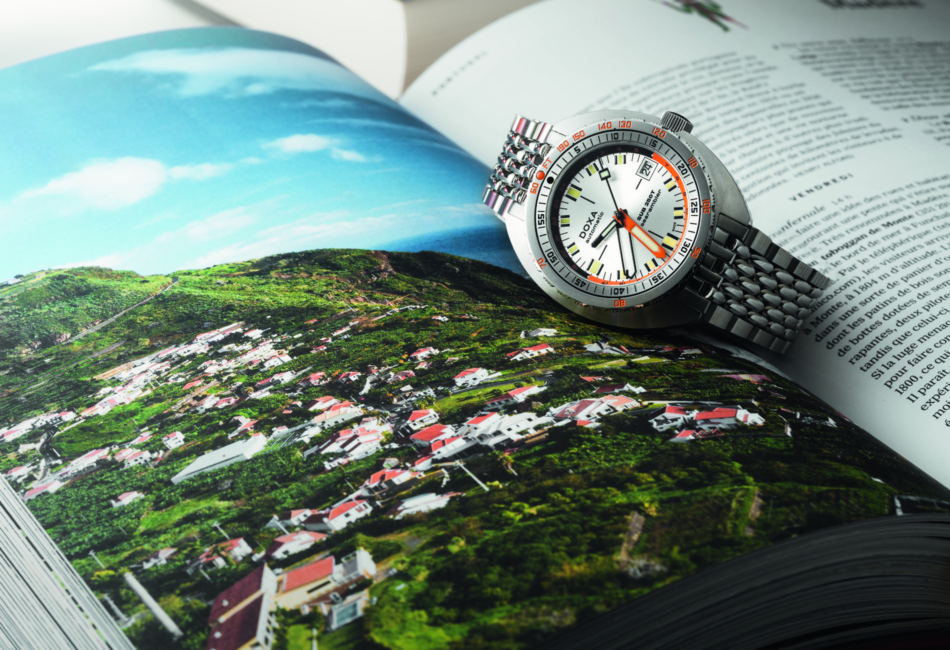 Doxa Adds GMT Feature To Historic SUB 250T Dive Watch Family