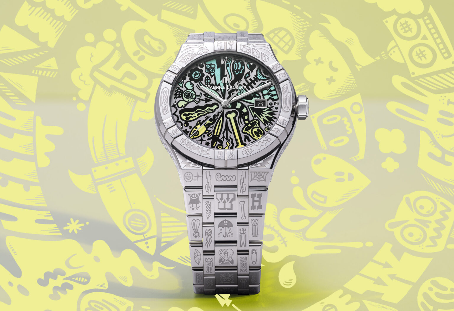 Maurice Lacroix Works With British Street Artist Wotto On 'inked' Aikon