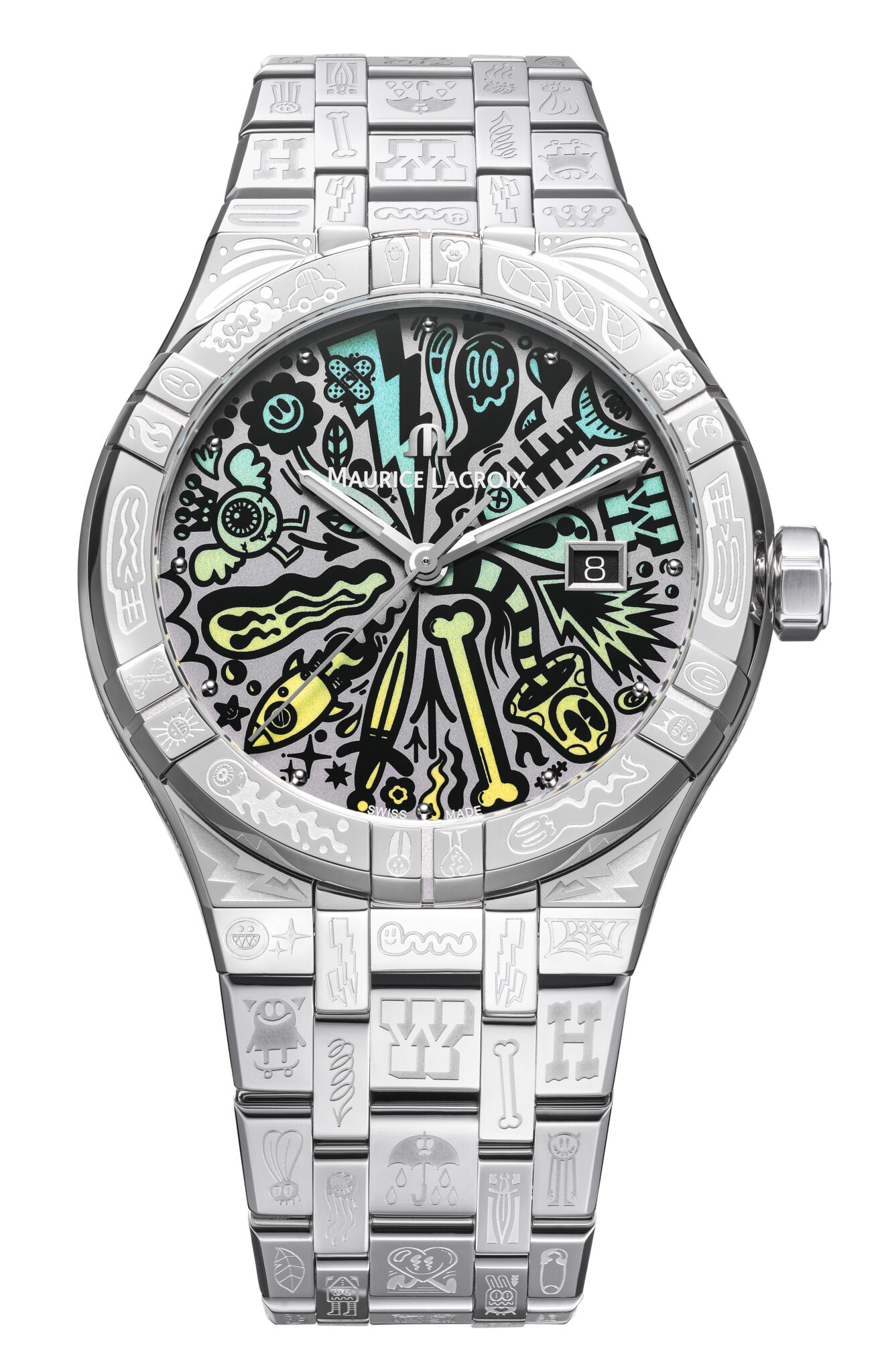 Maurice Lacroix Works With British Street Artist Wotto On 'inked' Aikon