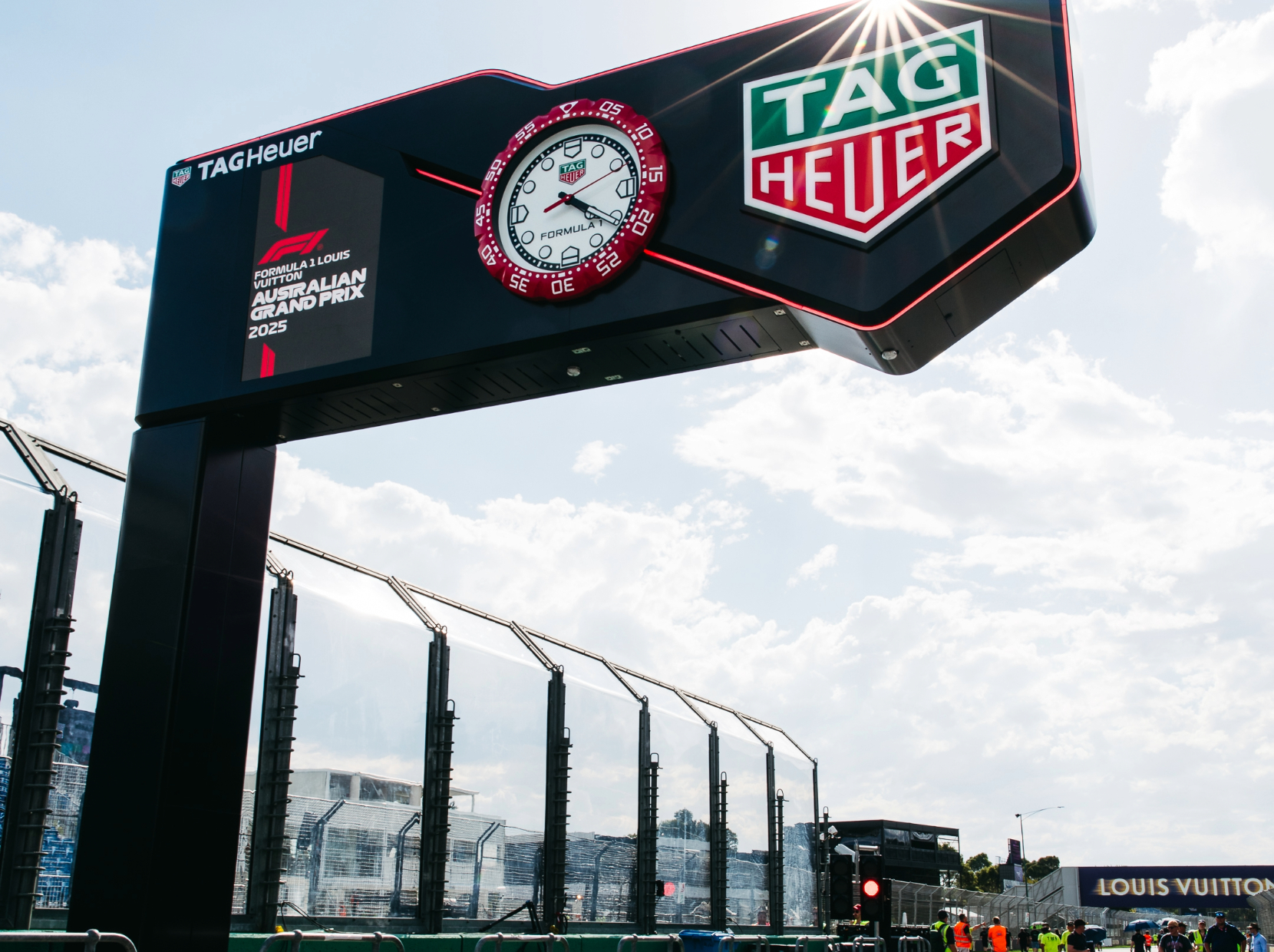 TAG Heuer Revs Engine For First F1 Appearance On Sunday