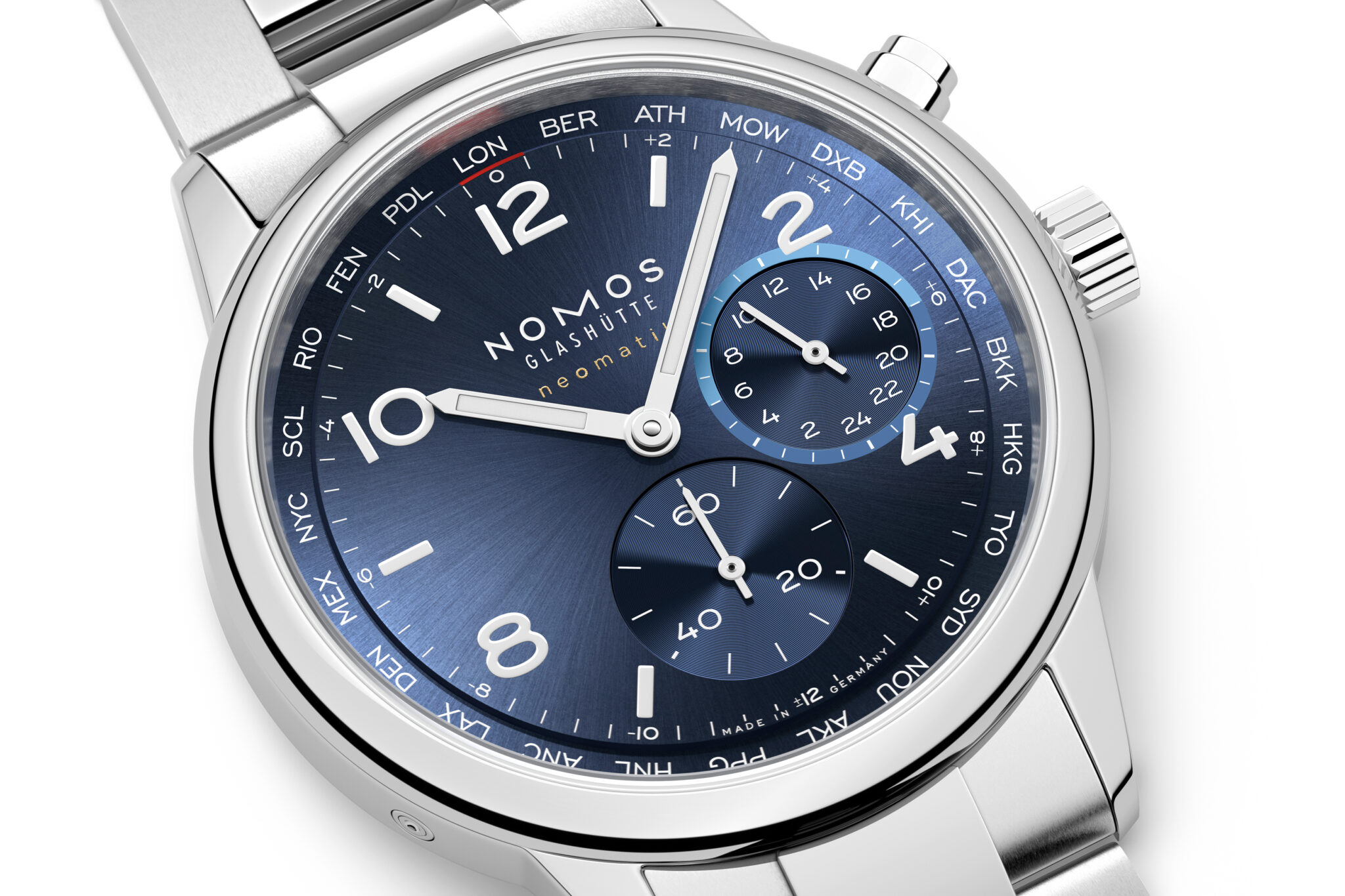 Nomos Glashütte Launches Sport Neomatik Worldtimer Watch