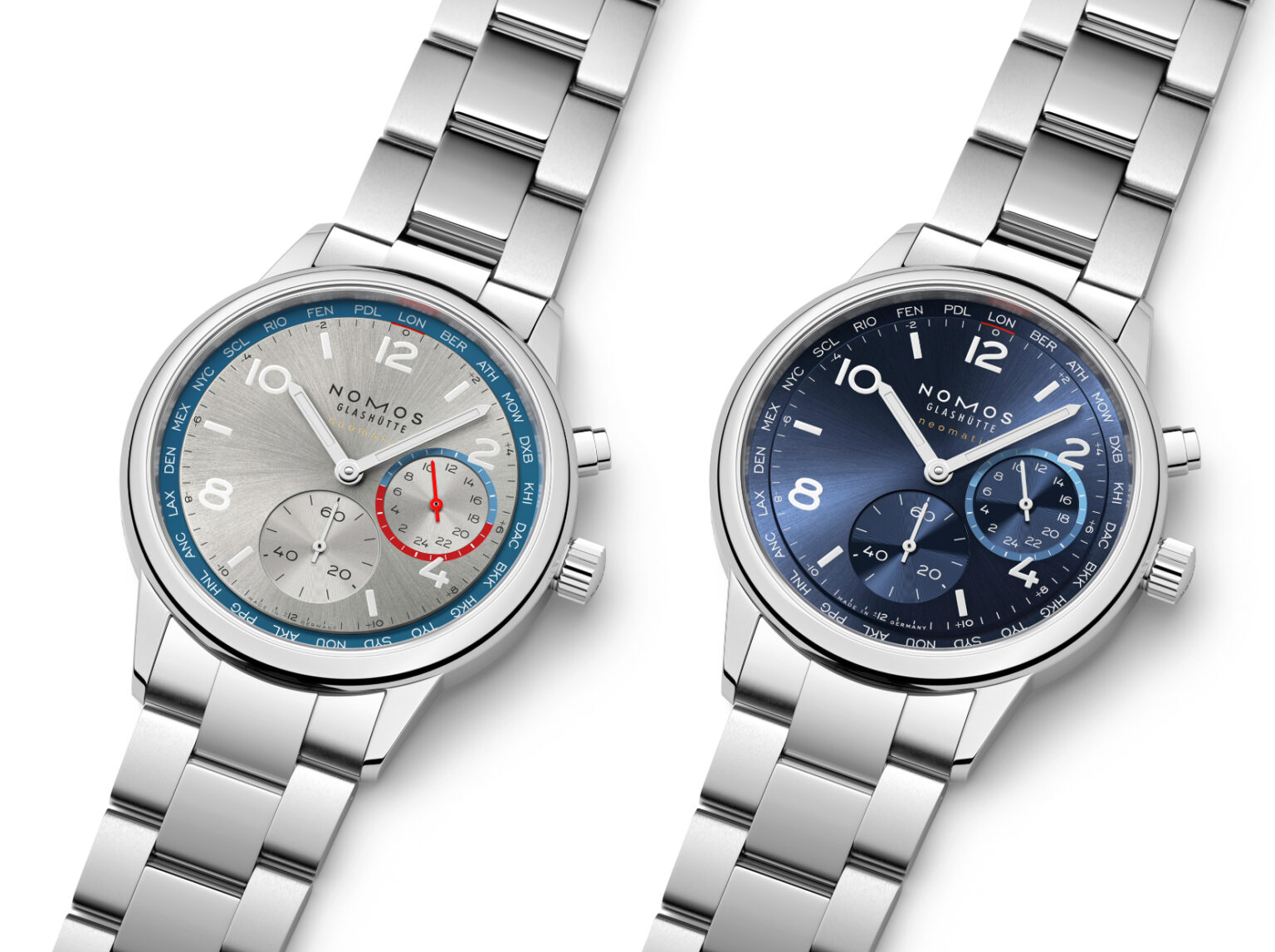 Nomos Glashütte Launches Sport Neomatik Worldtimer Watch