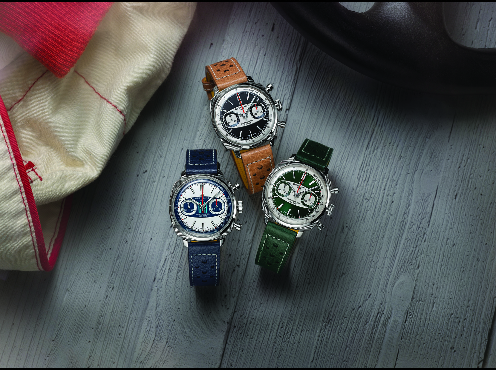 Breitling Creates Limited-edition Top Time With Martini Racing