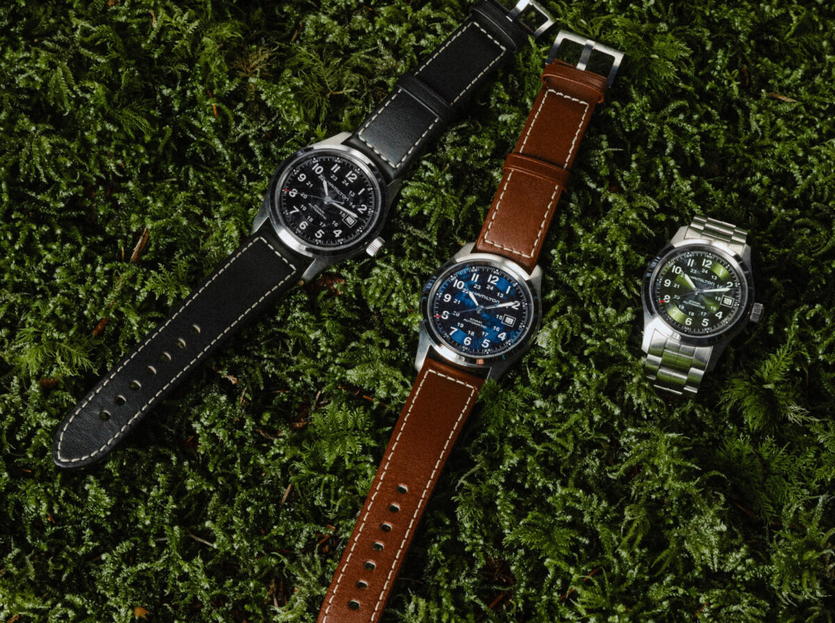 Hamilton Launches New Khaki Field Automatic Colourways Hamilton Launches New Khaki Field Automatic Colourways
