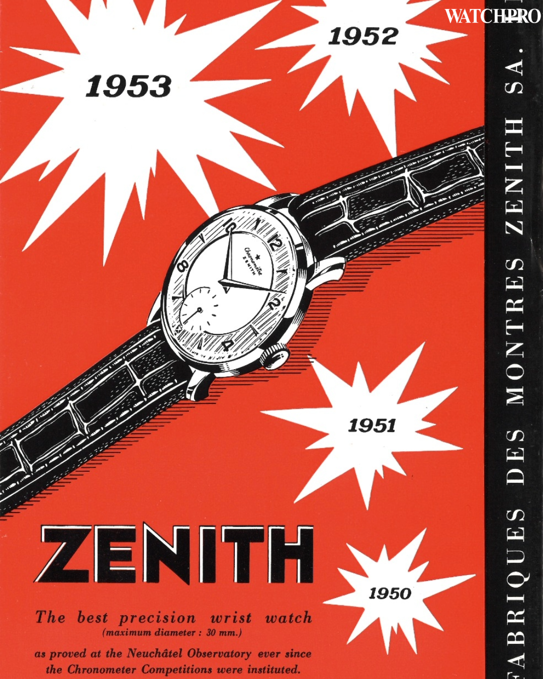 An Ode To Zenith's Vintage Posters