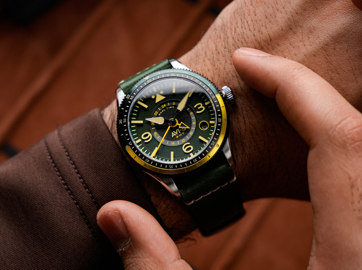 AVI-8 Releases Flyboy Airmaster GMT Automatic