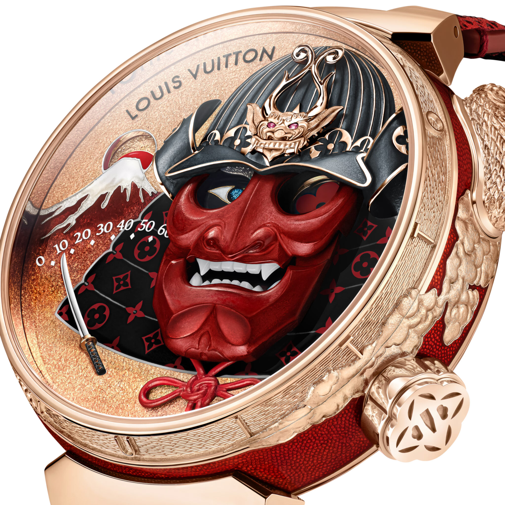 Louis Vuitton Pays Homage To Japan With The Animated Tambour Bushido ...
