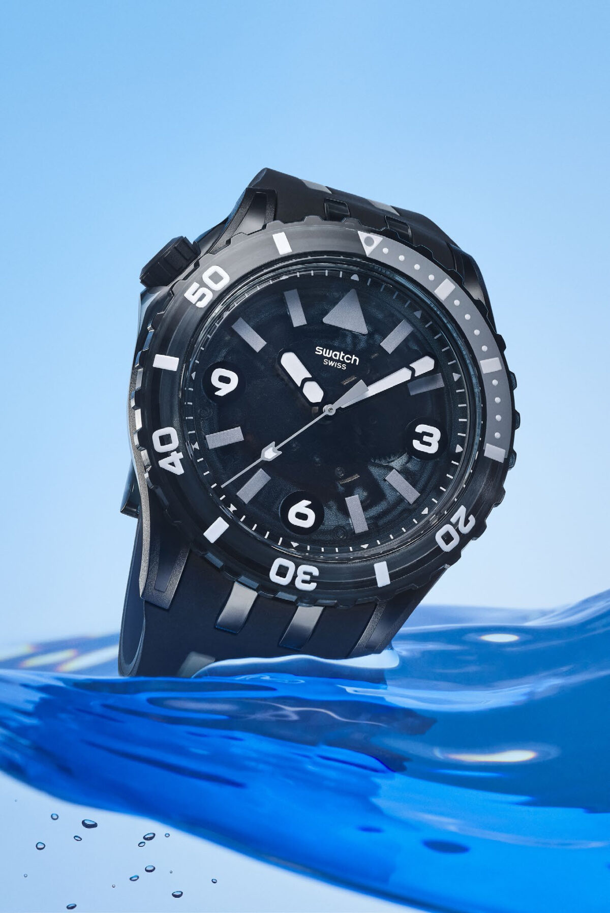 Sustainable Swatch Dive Watch Rises From The Deep