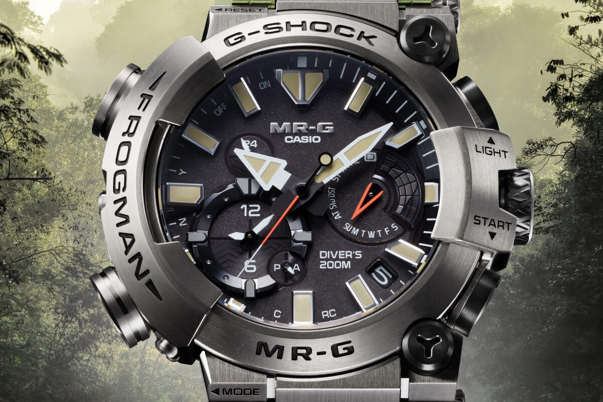 G-Shock Launches MR-G Goliath Frogman Dive Watch