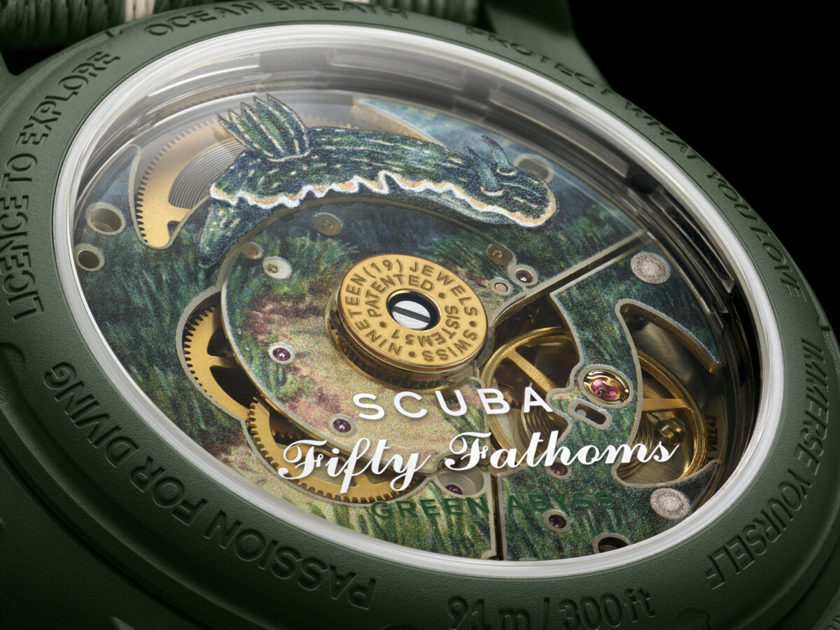 Swatch Adds MIL-SPEC-style Moisture Detector To New Camo Blancpain X ...