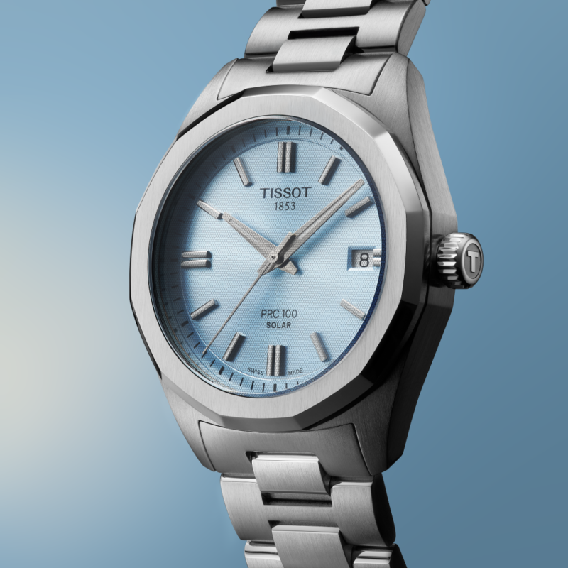 Tissot Launches 34mm Tissot PRC 100 Solar Version