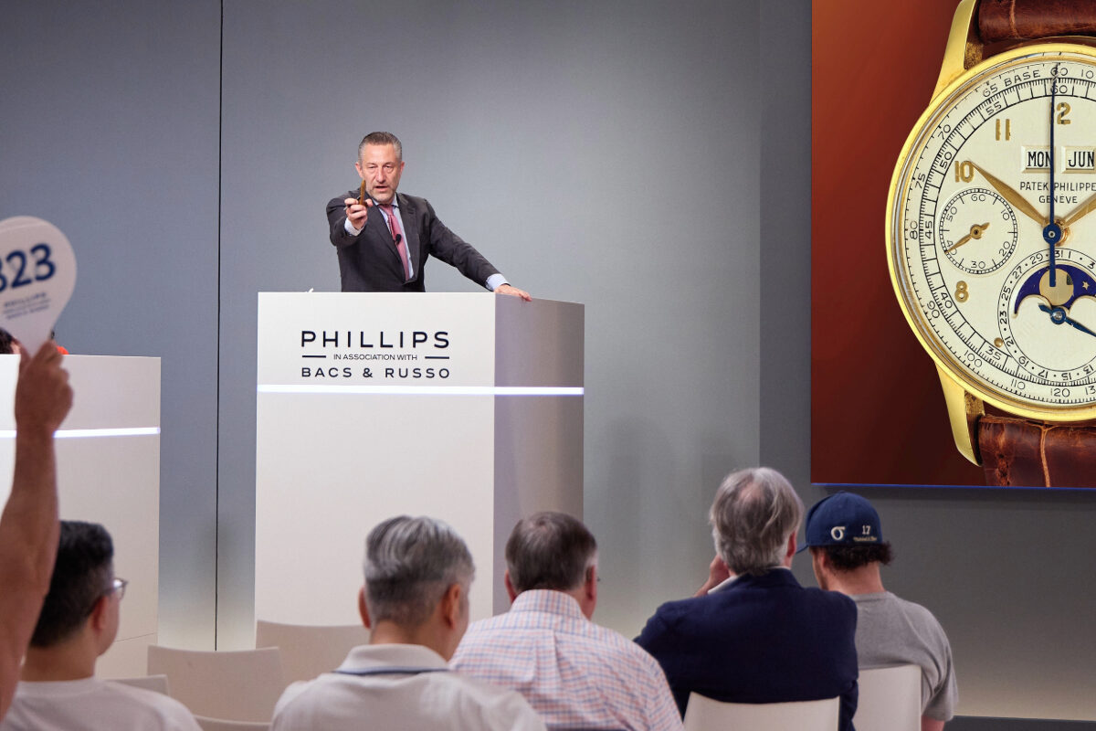 Phillips Auctions Lead The Watch Sales Scene For Spring