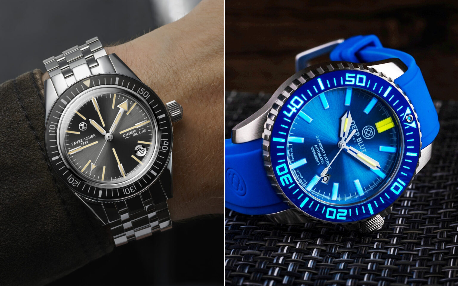Favre Leuba Sued For Reviving The Name Of Its Own 1964 Deep Blue Dive Watch
