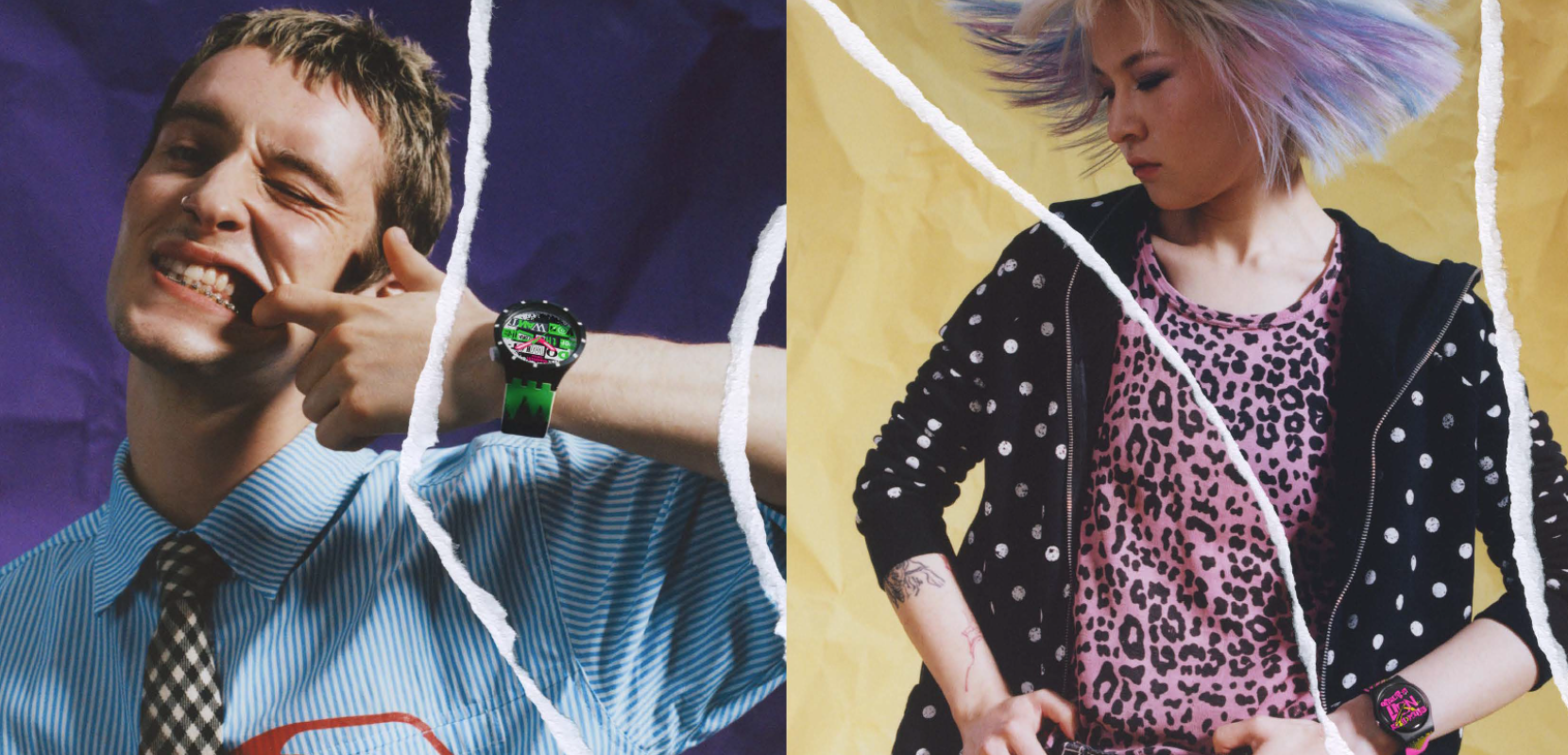 Swatch Launches Punk-inspired NO RULES Collection
