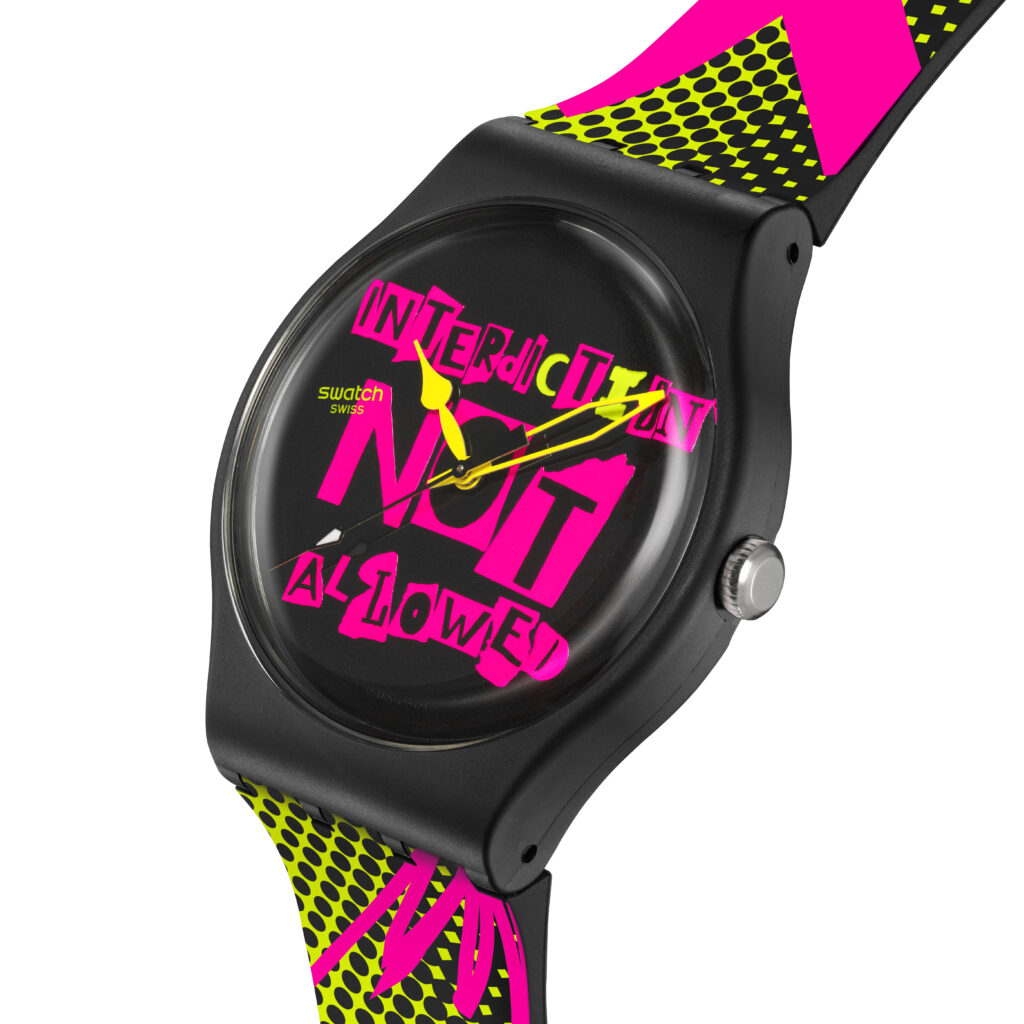 Swatch Launches punk-inspired NO RULES Collection